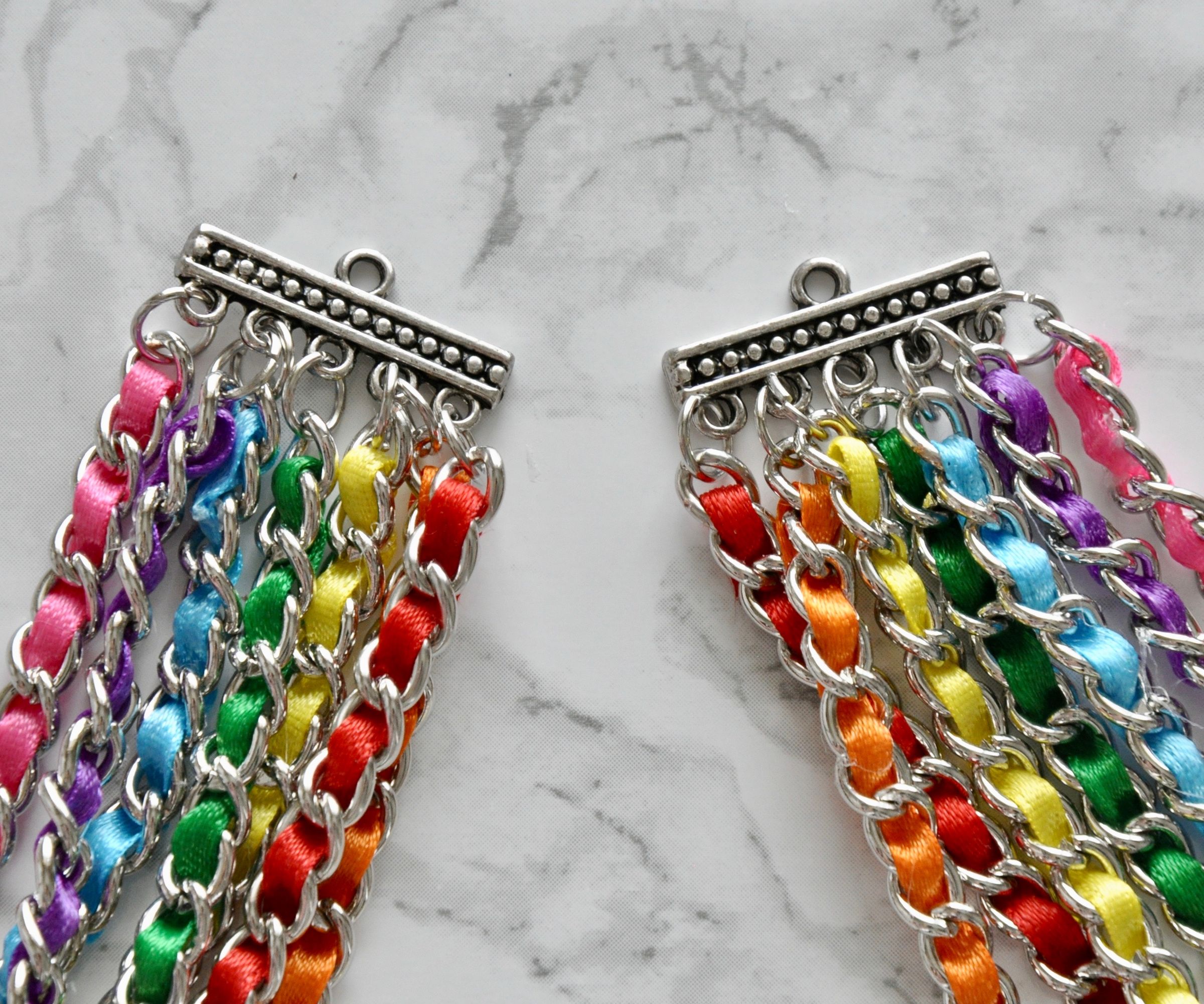 Ribbon Chain Necklace : 7 Steps (with Pictures) - Instructables