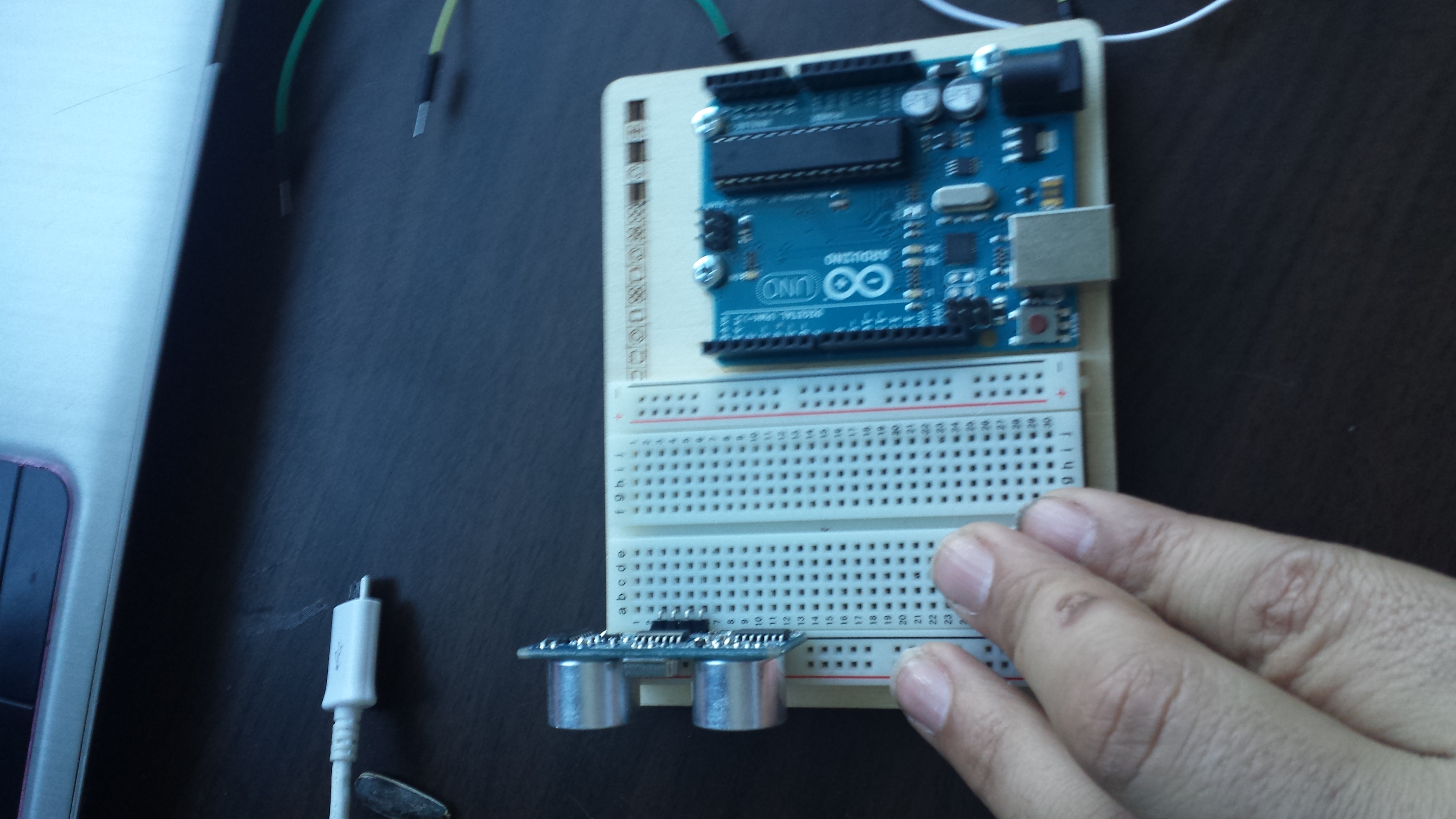 SIMPLE ARDUINO ULTRASONIC SENSOR DOOR ALARM / Motion Detector NO PIR ...