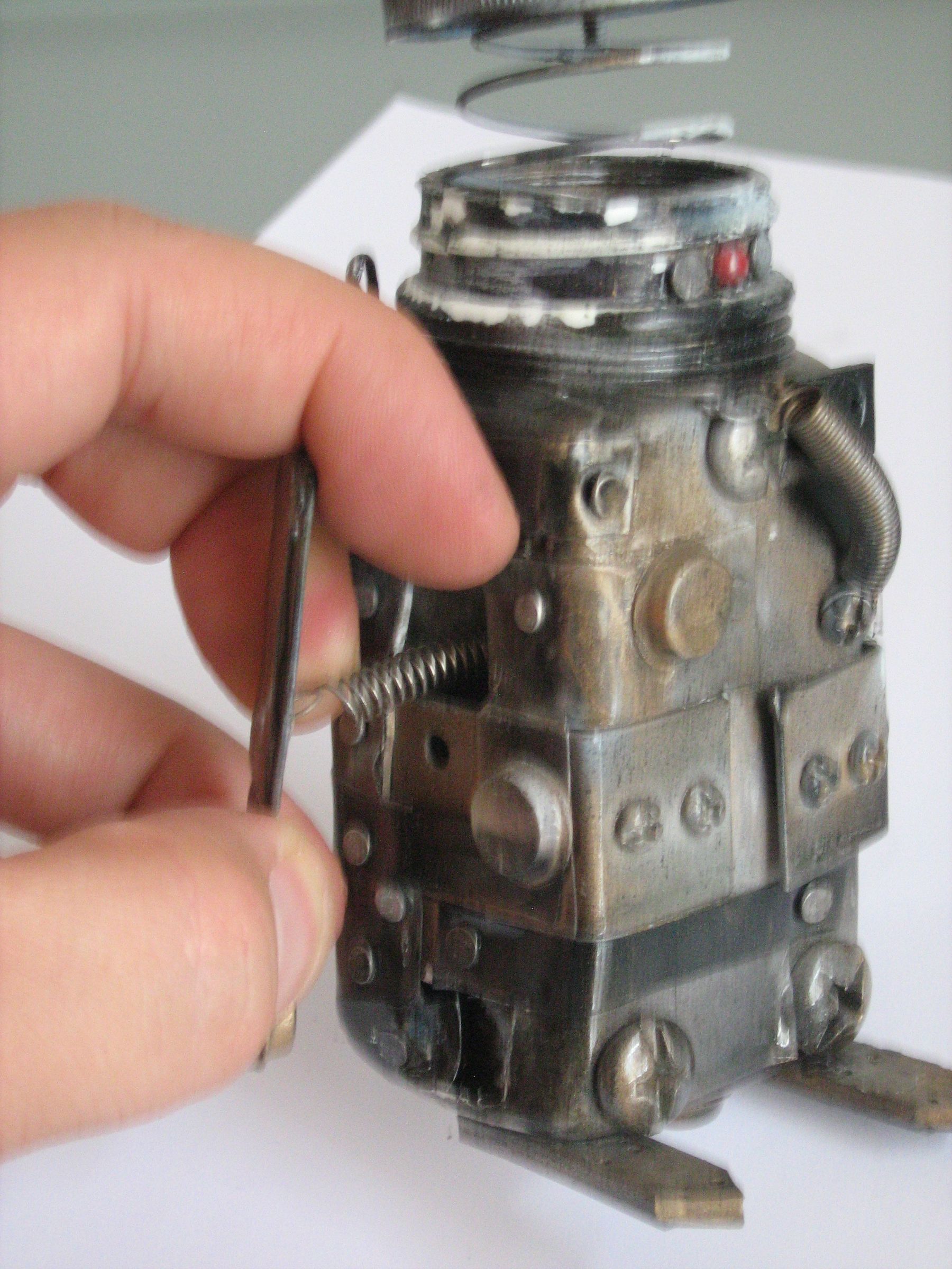 Custom Transformable Steampunk Robot Recycled Action Figure - Instructables