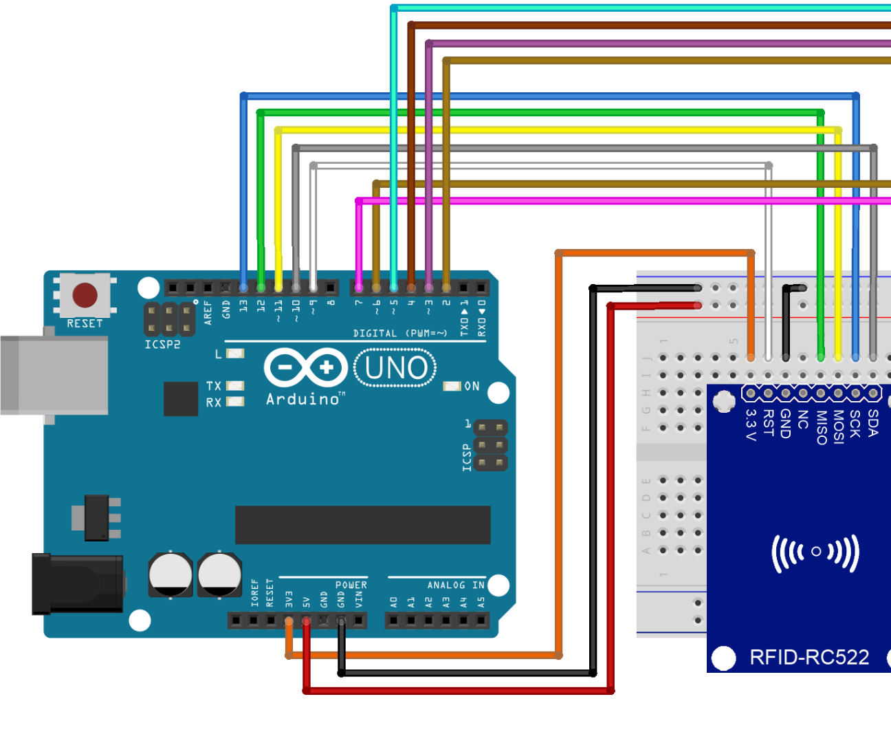 Arduino Rfid Read And Write On Lcd 4 Steps Instructables 5388