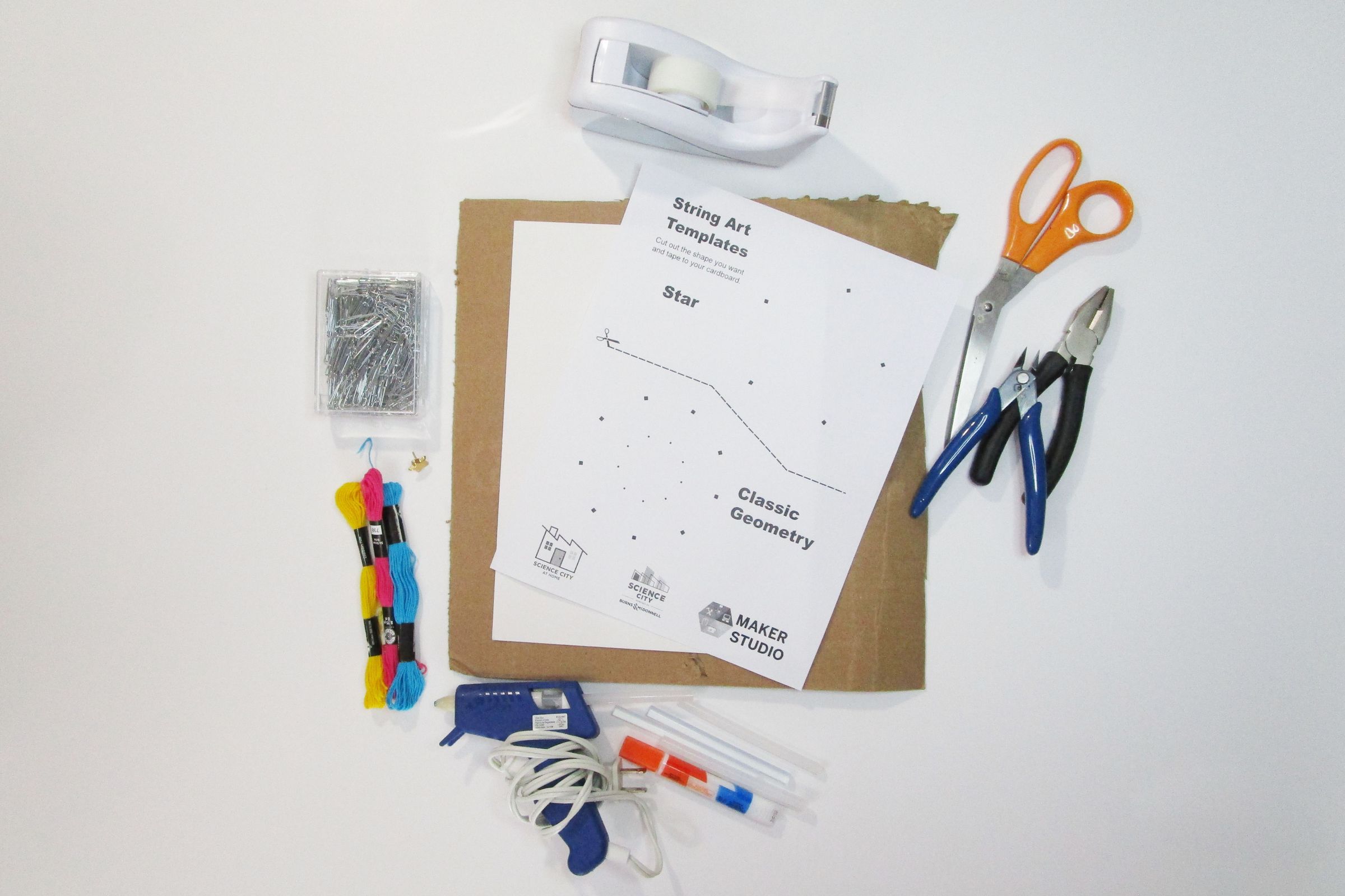 String Art With Paperclips : 7 Steps (with Pictures) - Instructables