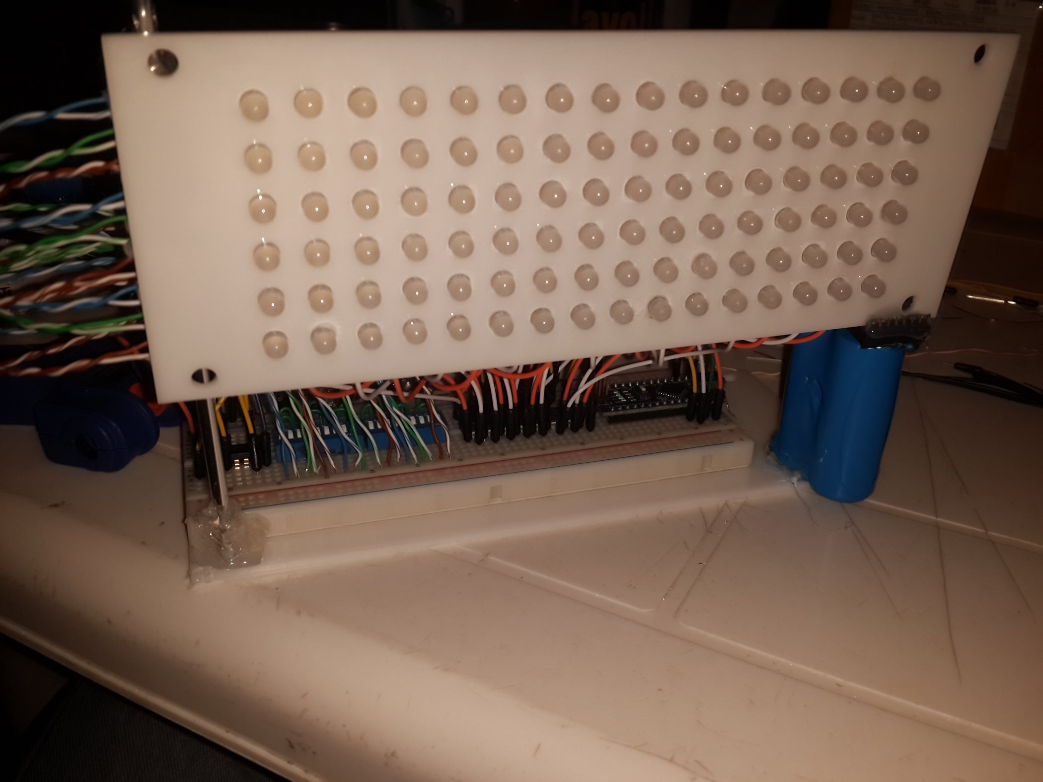 RGB LED Matrix Text Scroller : 7 Steps - Instructables