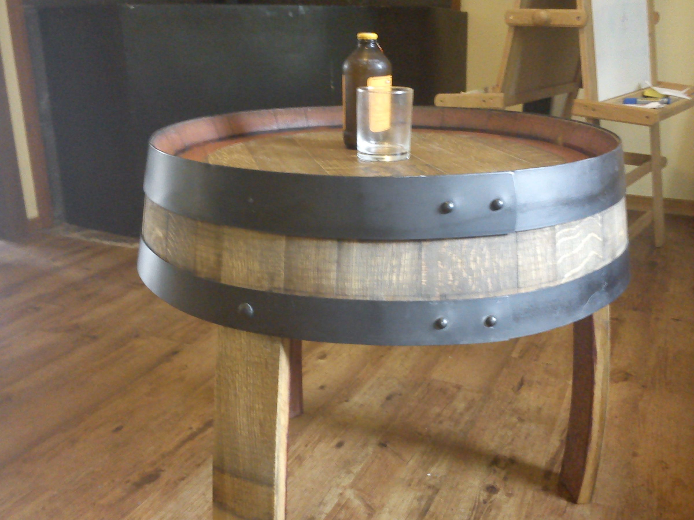 Wine Barrel Beer Table : 12 Steps (with Pictures) - Instructables