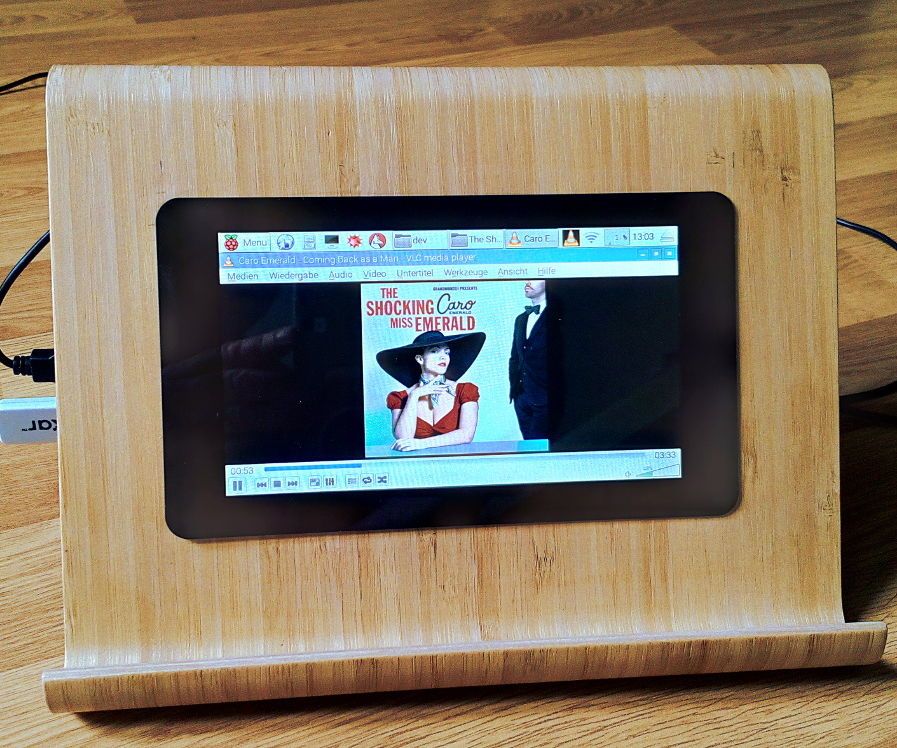 Raspberry Pi Media Player and Work Station With an Integrated Speaker ...