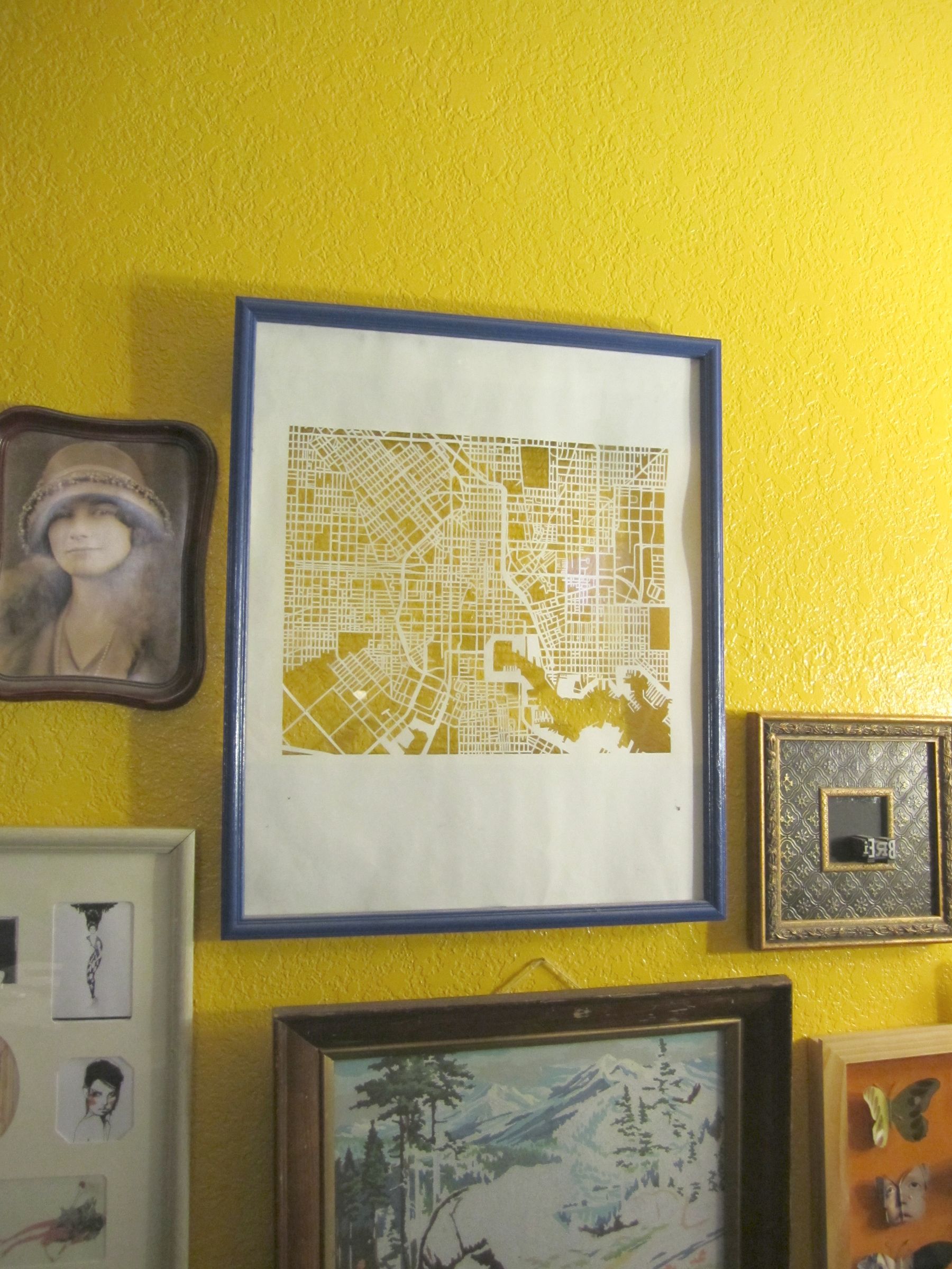 Cutting a Path - No Laser Paper Cut Map : 4 Steps (with Pictures ...