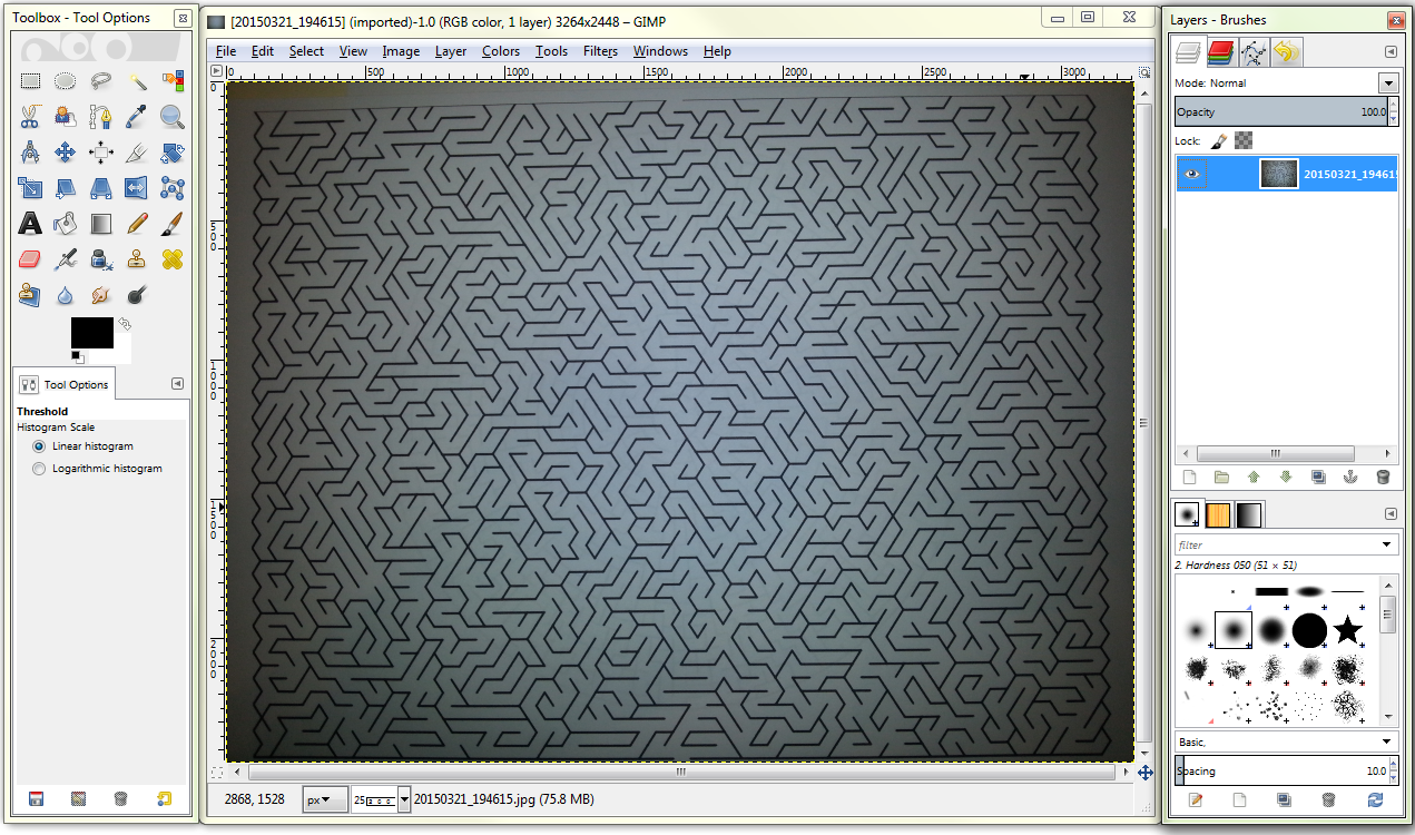 Solving Maze Using Photoshop, Gimp, Paint or Any Other Software : 5 ...