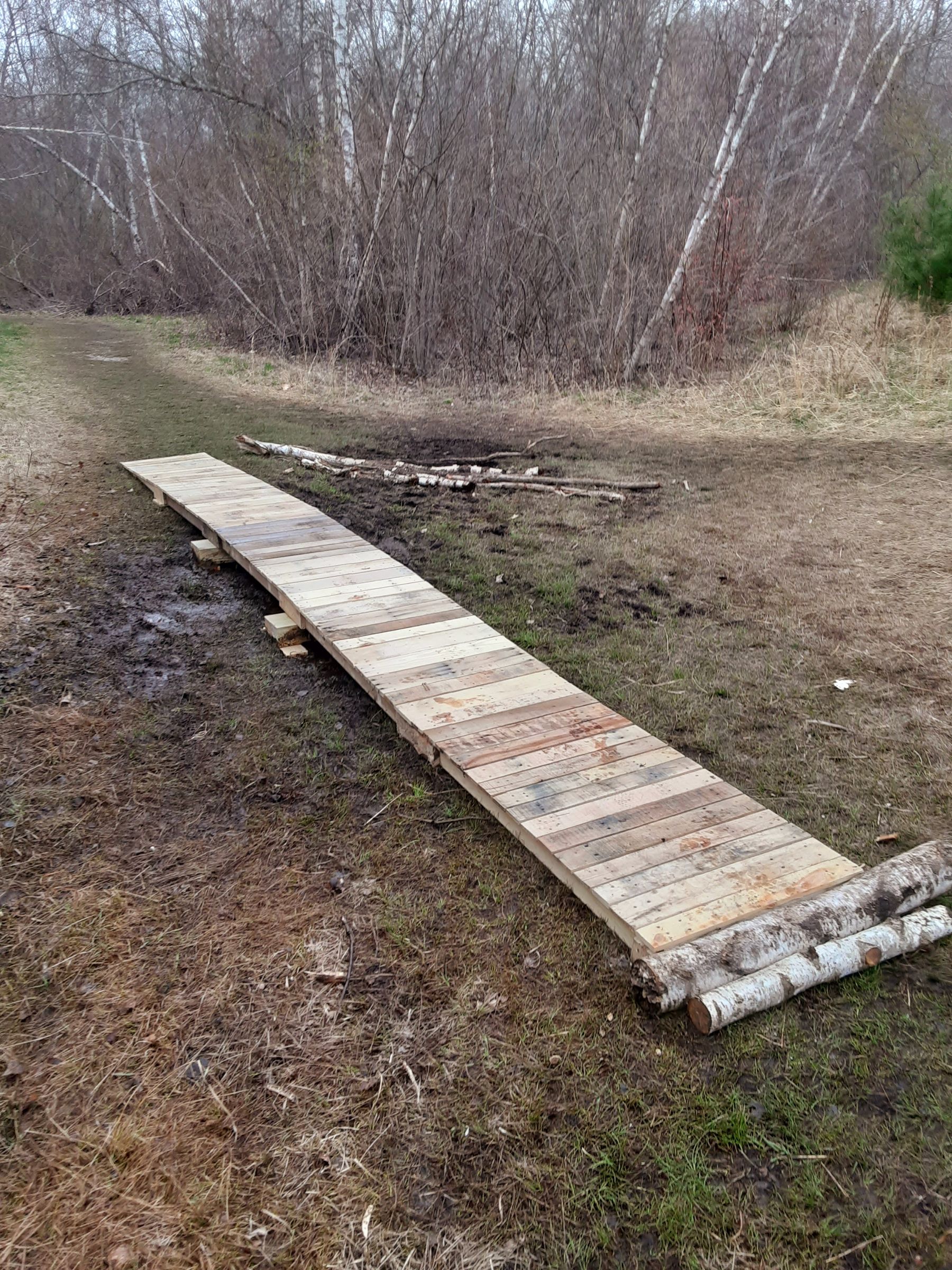 Upcycled Nature Board Walk : 6 Steps (with Pictures) - Instructables