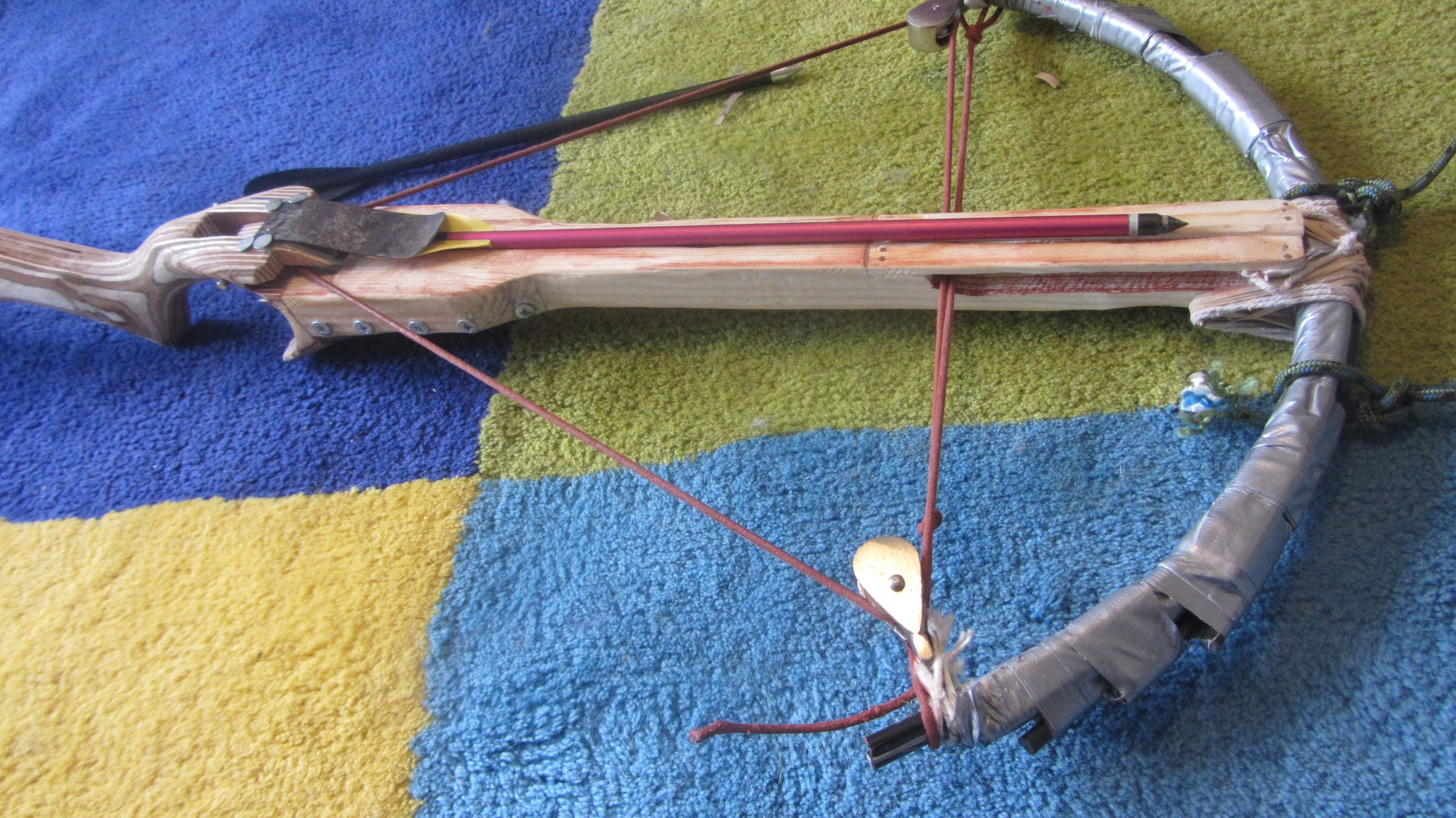 How to Make an Extremely Powerful 72lb Compound Crossbow - Instructables