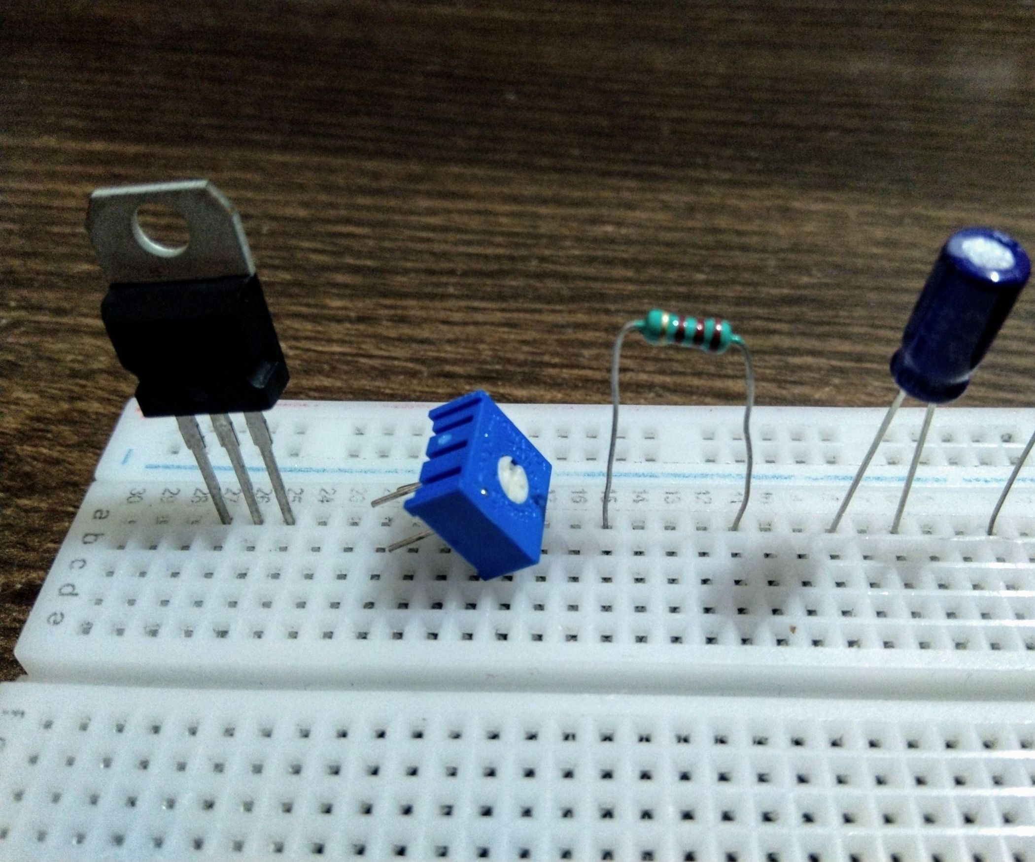Variable Power Supply(3.3v) : 3 Steps - Instructables