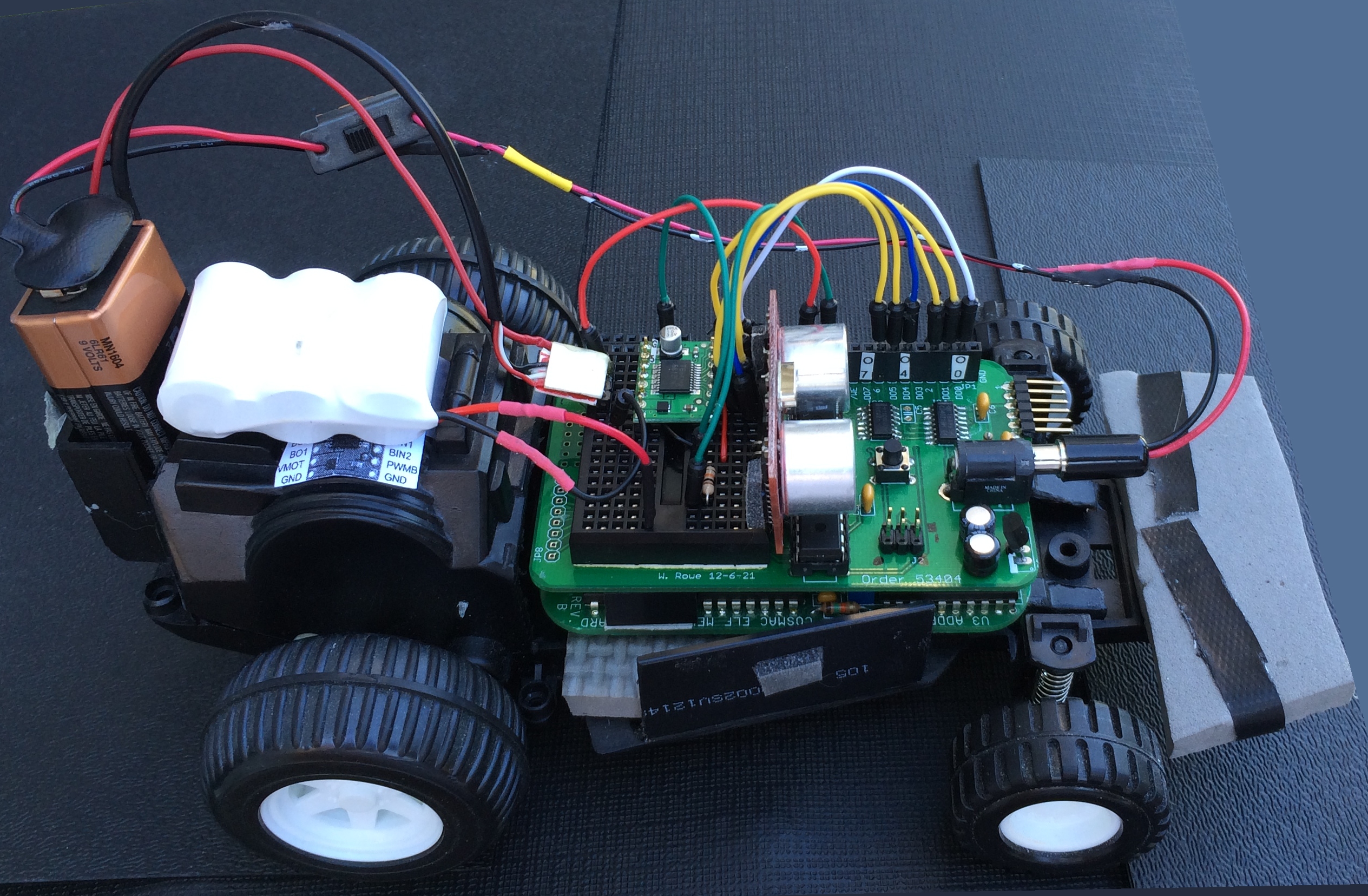 Wall Following Robot Car : 16 Steps - Instructables