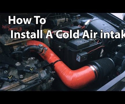 How to Install a Cold Air Intake - Instructables