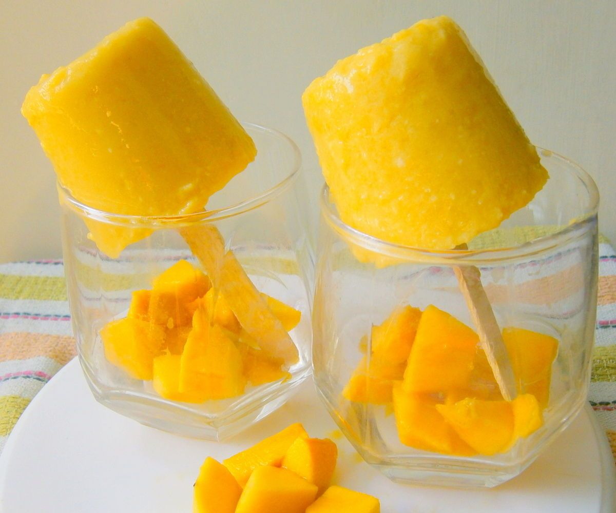Mango Kulfi Ice Cream Without a Popsicle Mold : 8 Steps (with Pictures ...
