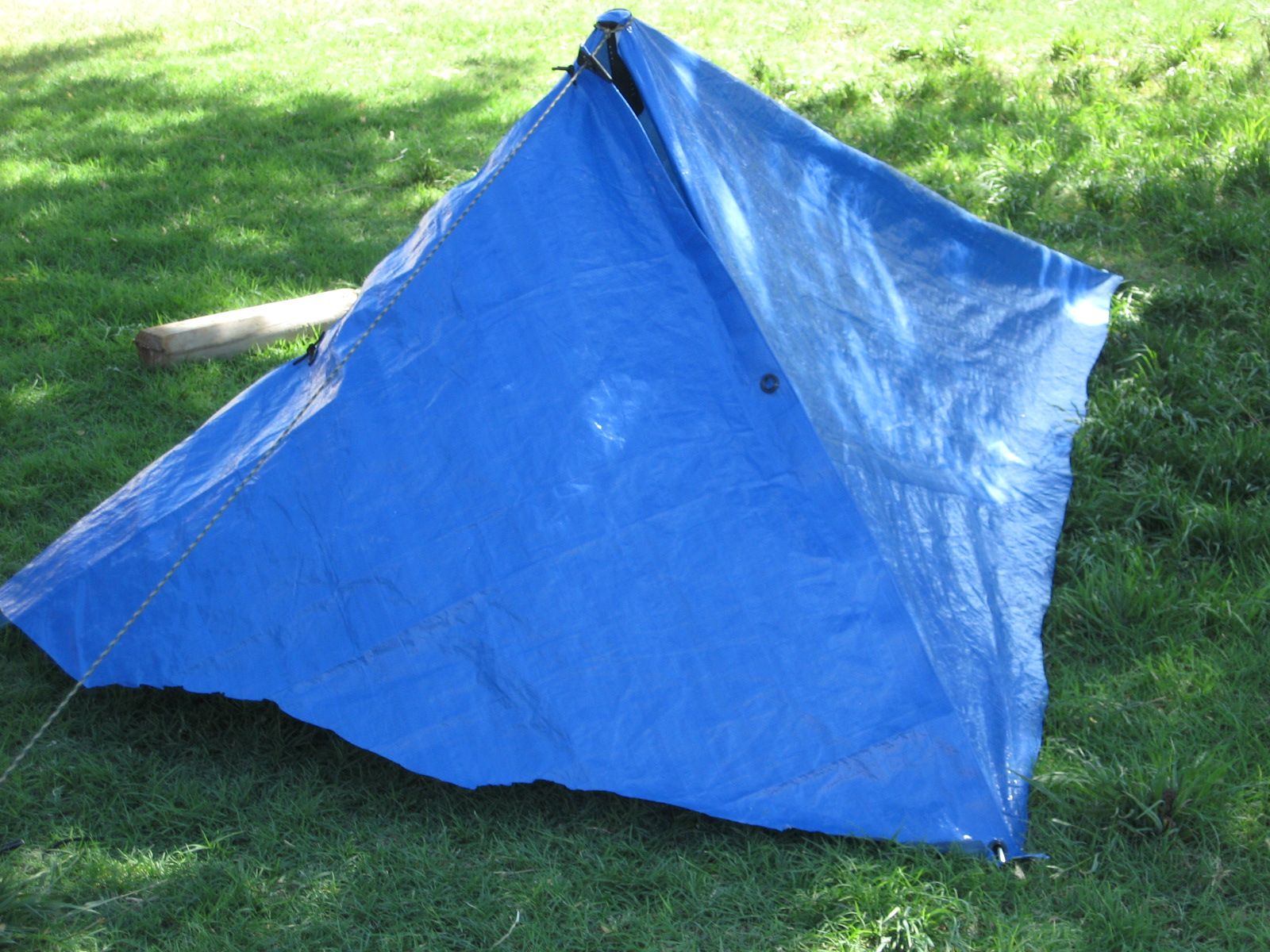 1 Person Tarp Tent : 4 Steps (with Pictures) - Instructables
