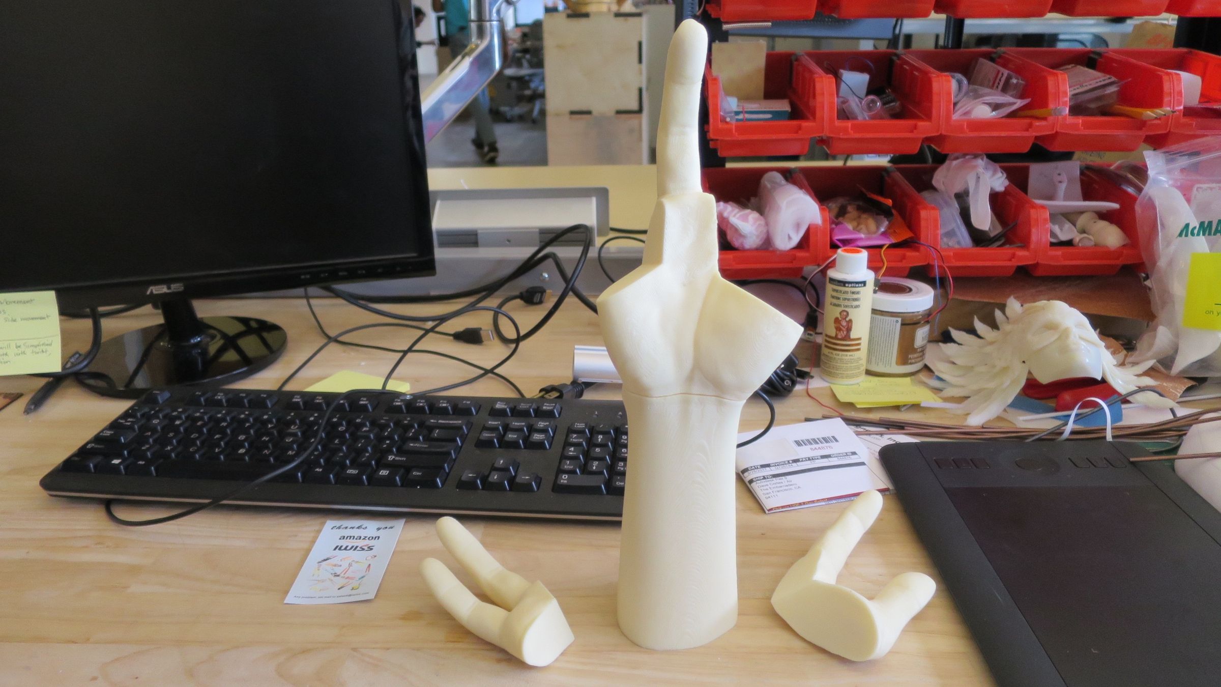 3D Scanning My Hand and Printing the Perfect Glove Mannequin : 8 Steps ...