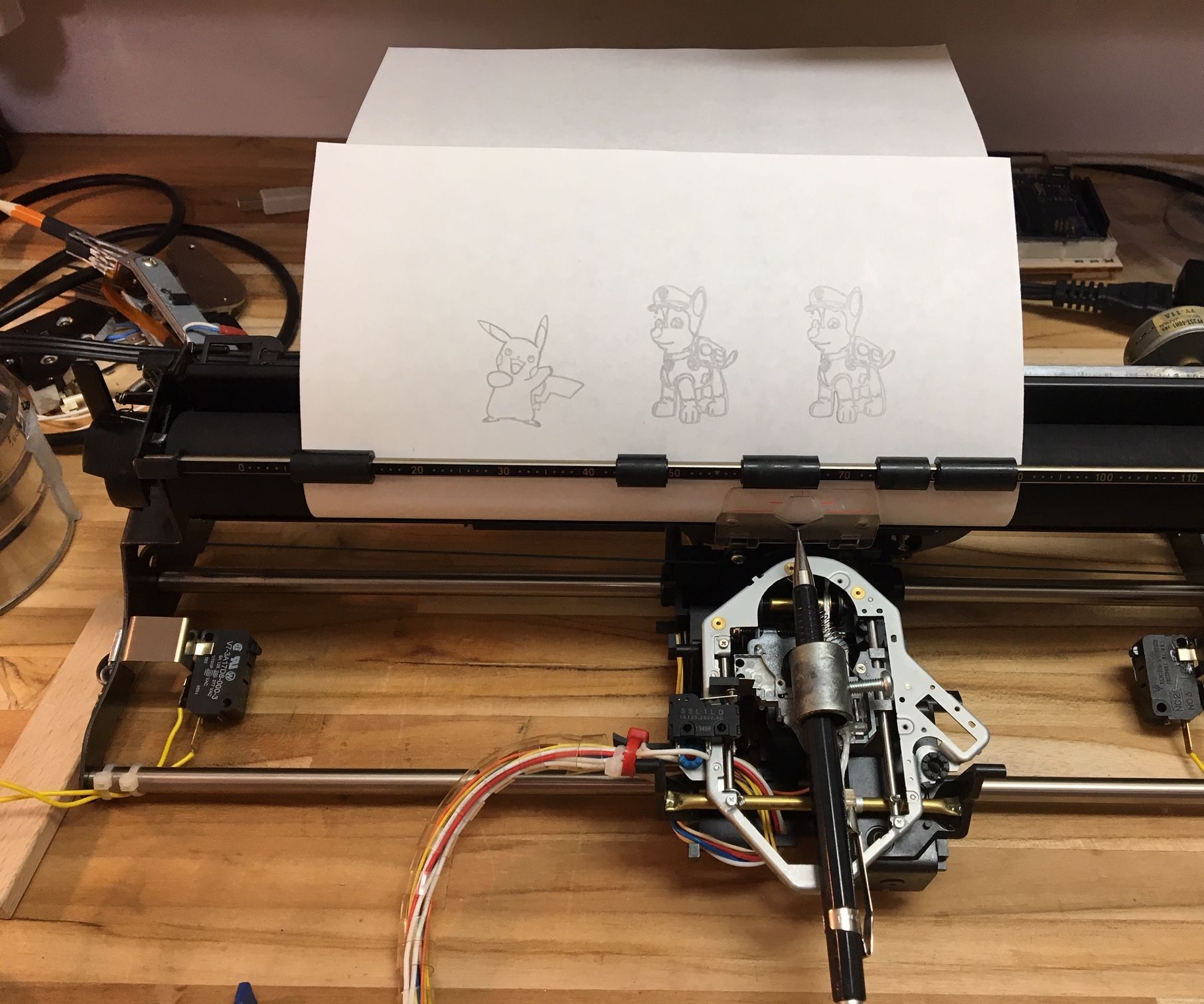 Typewriter Turned Plotter : 4 Steps (with Pictures) - Instructables
