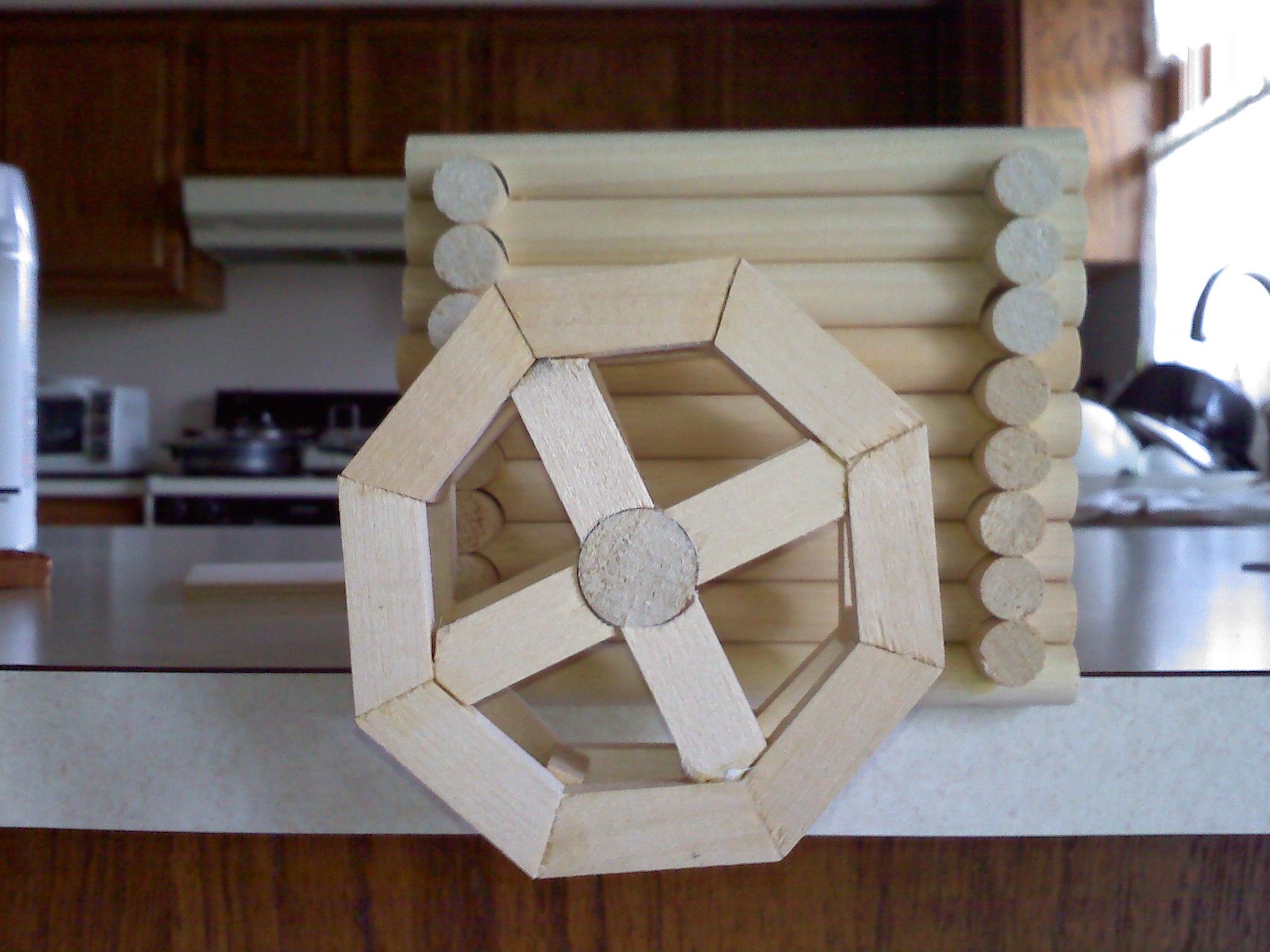 Log Cabin Water Wheel - Instructables