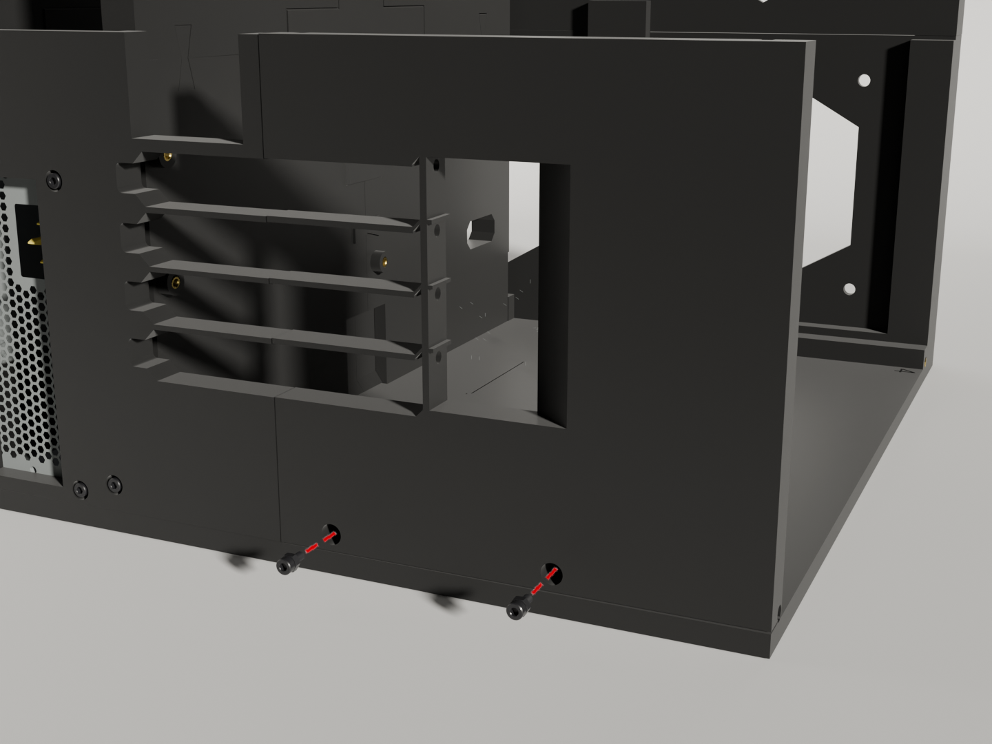LilCubey - a 3d Printable MATX Acrylic Cube Pc Case : 27 Steps ...