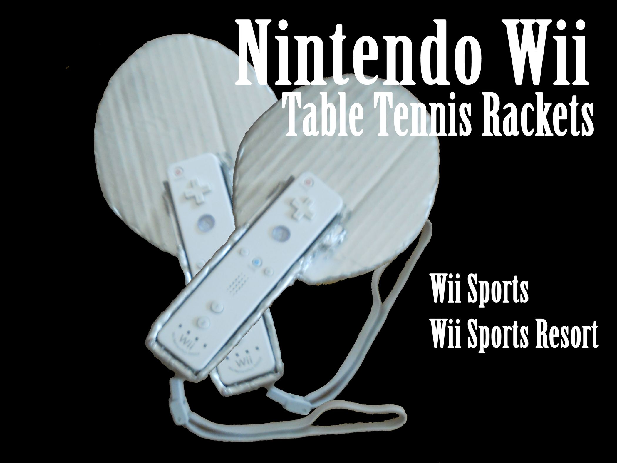 Nintendo Wii Table Tennis Rackets : 6 Steps - Instructables