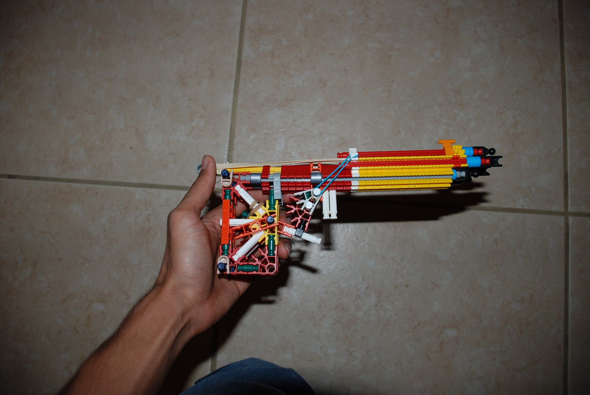 Knex Hand Gun - Instructables