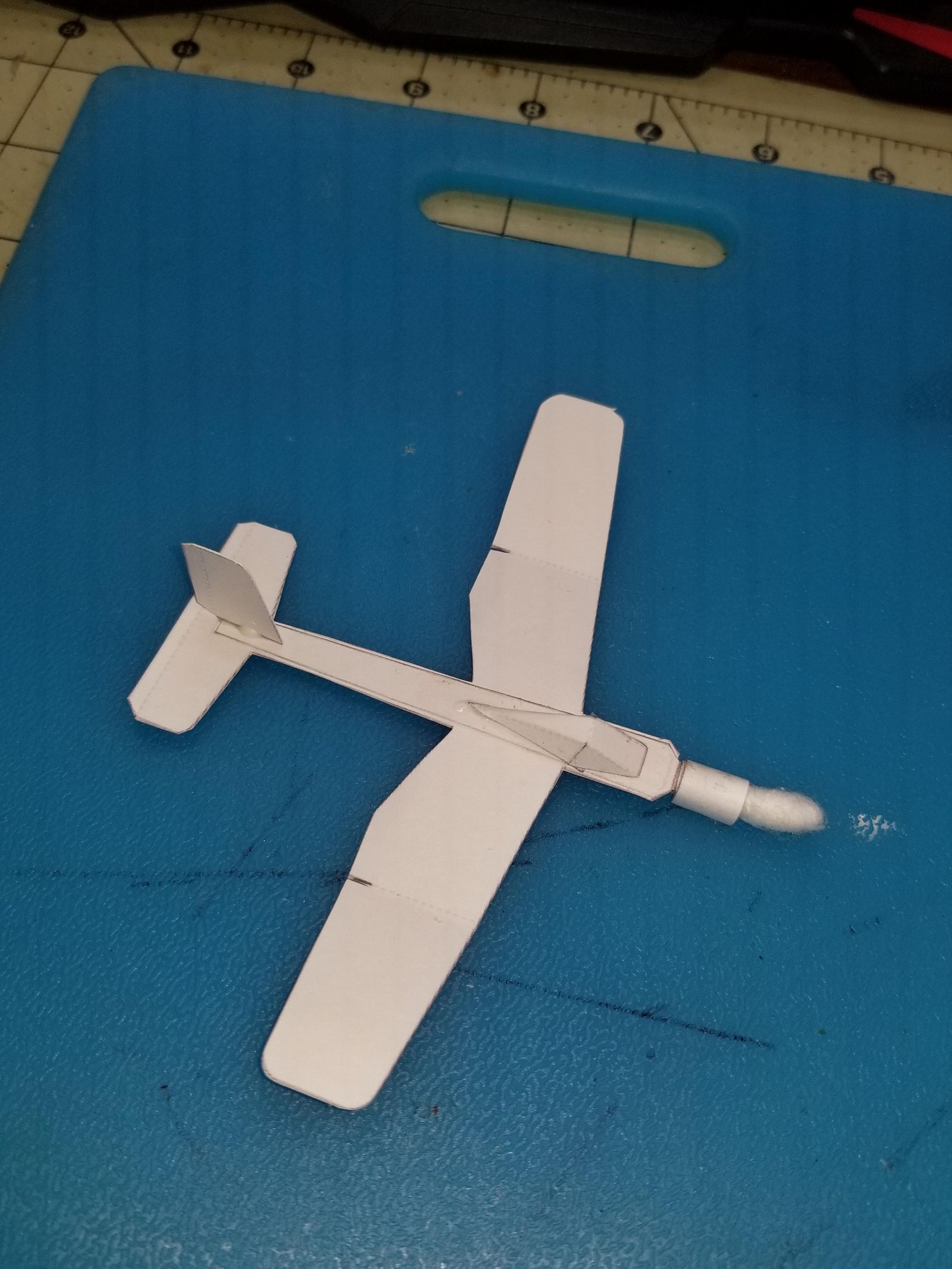 Cotton Swab Card Stock Micro Gliders : 9 Steps (with Pictures ...