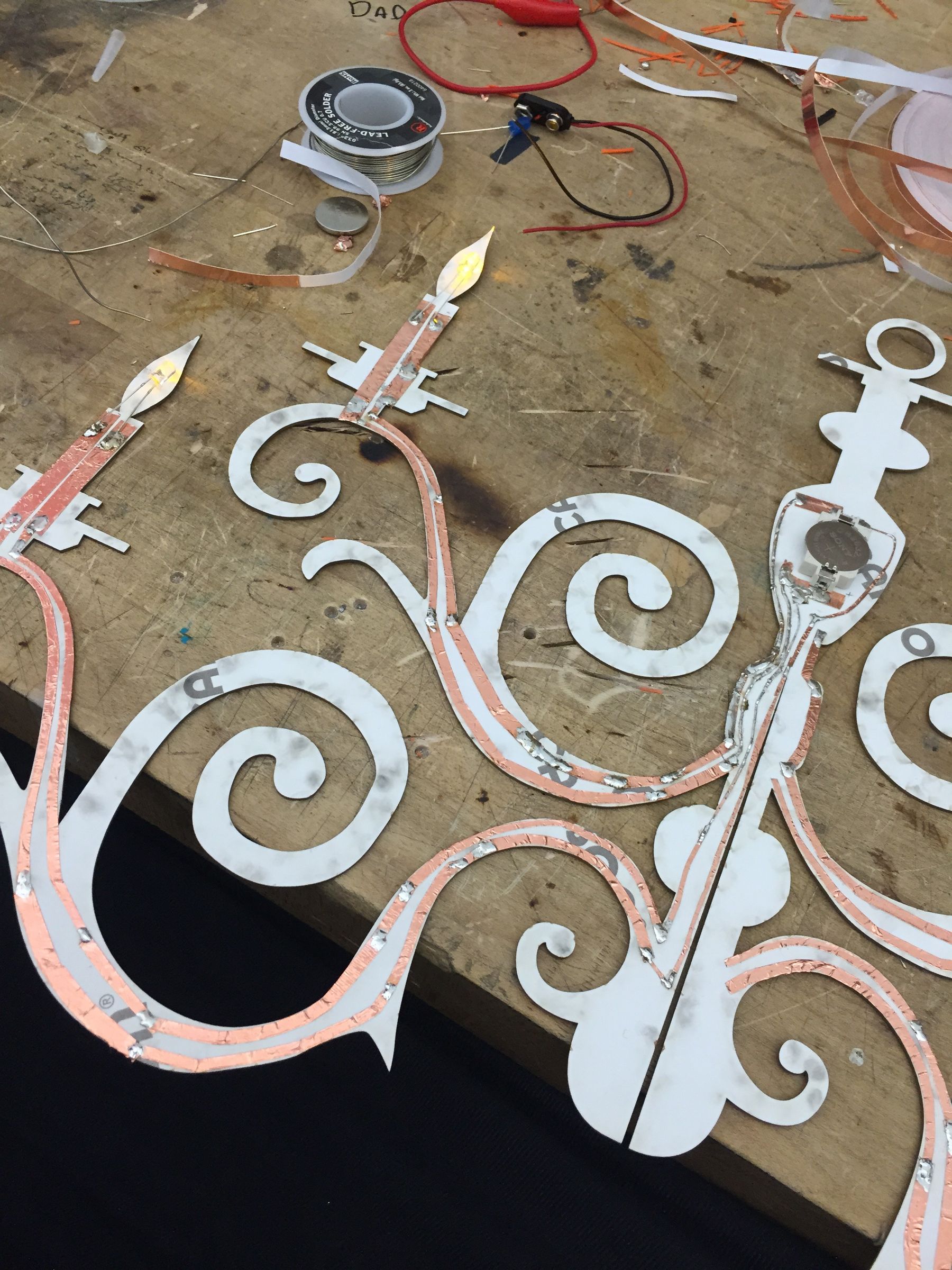 LED Paper Chandelier : 8 Steps (with Pictures) - Instructables