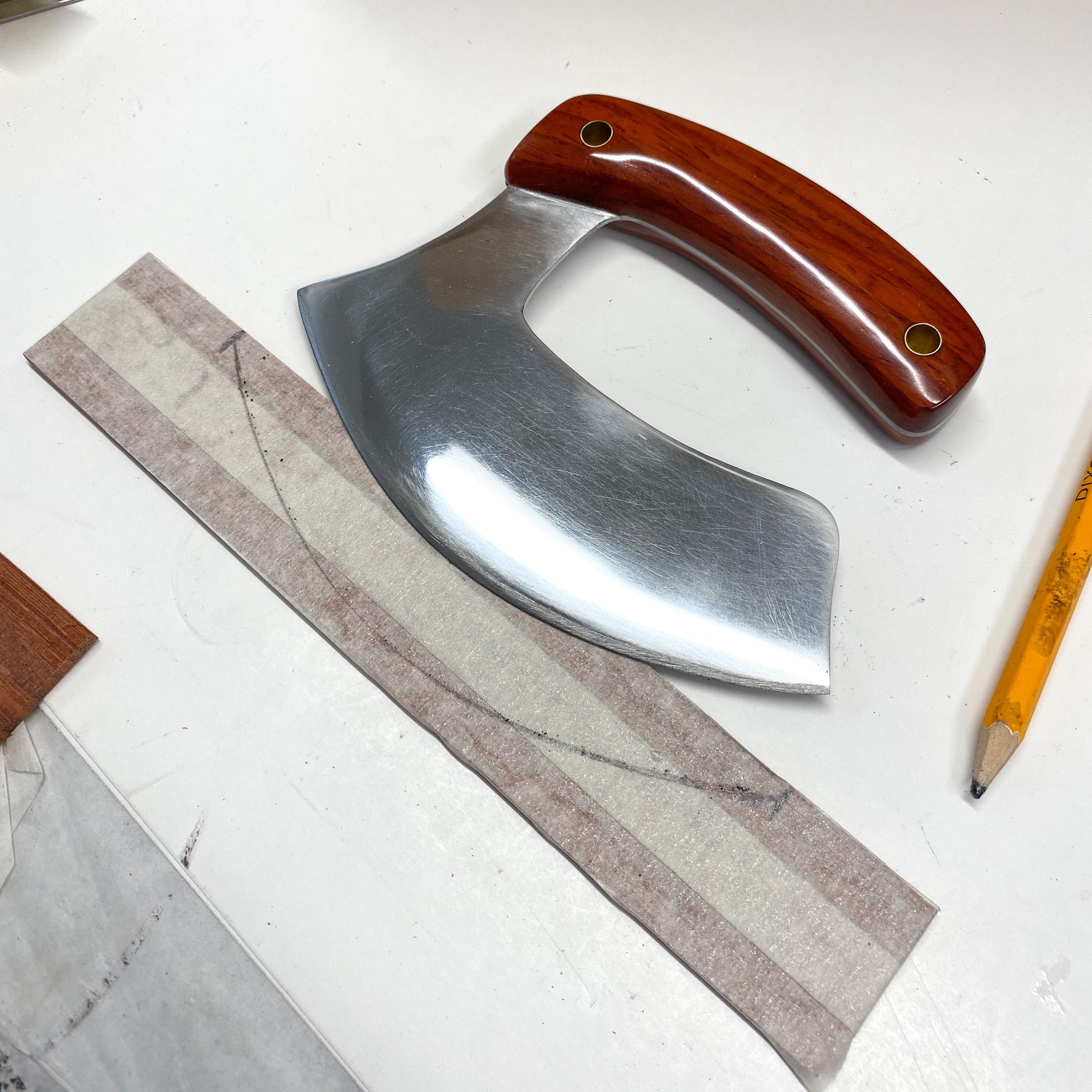 How to Make a Ulu Knife From a Old Saw Blade Plus a Bonus Cutting Board ...