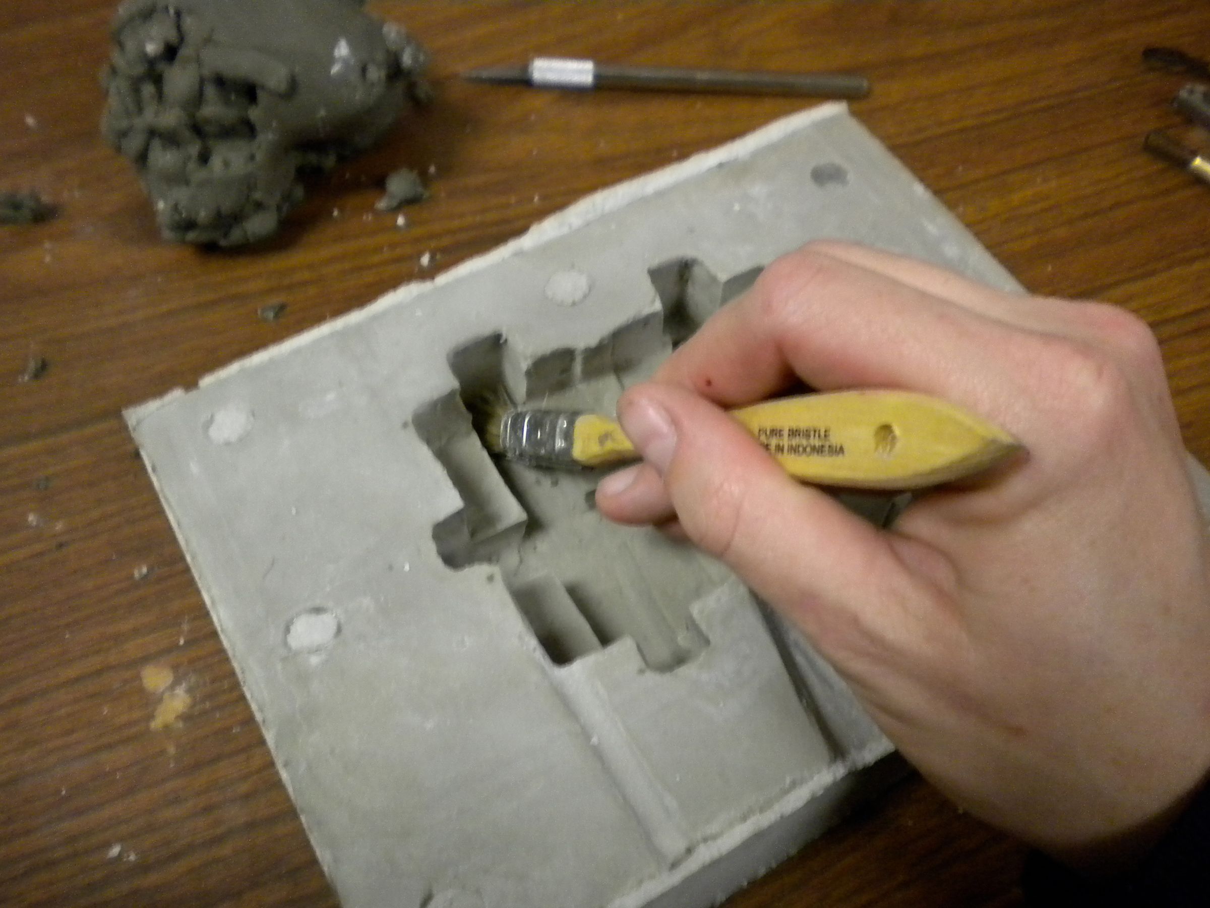 Making a Silicone and Ultracal Matrix Mold : 20 Steps - Instructables