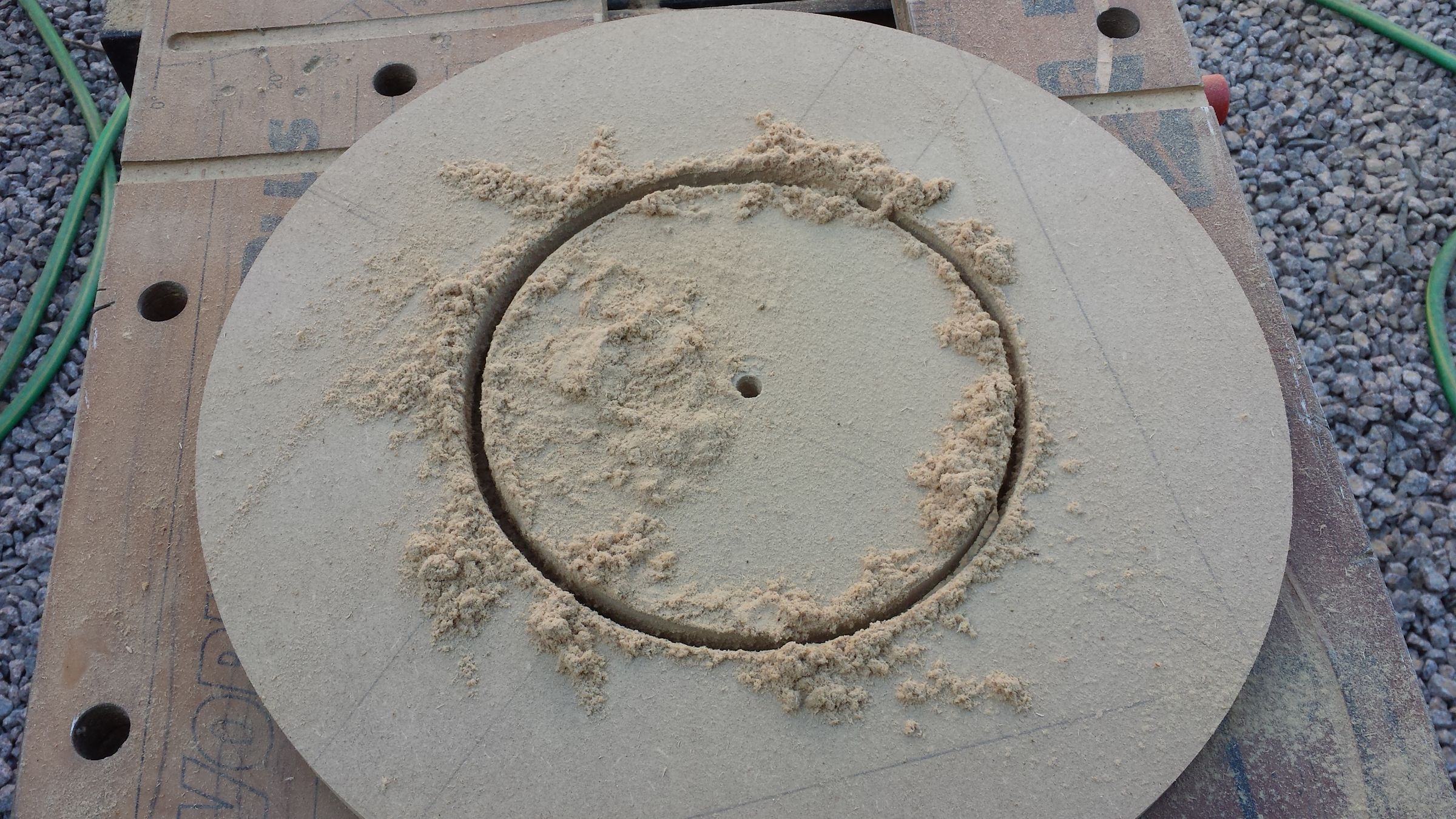 360 Rotating Platform With Fixed Central Platform : 8 Steps (with ...