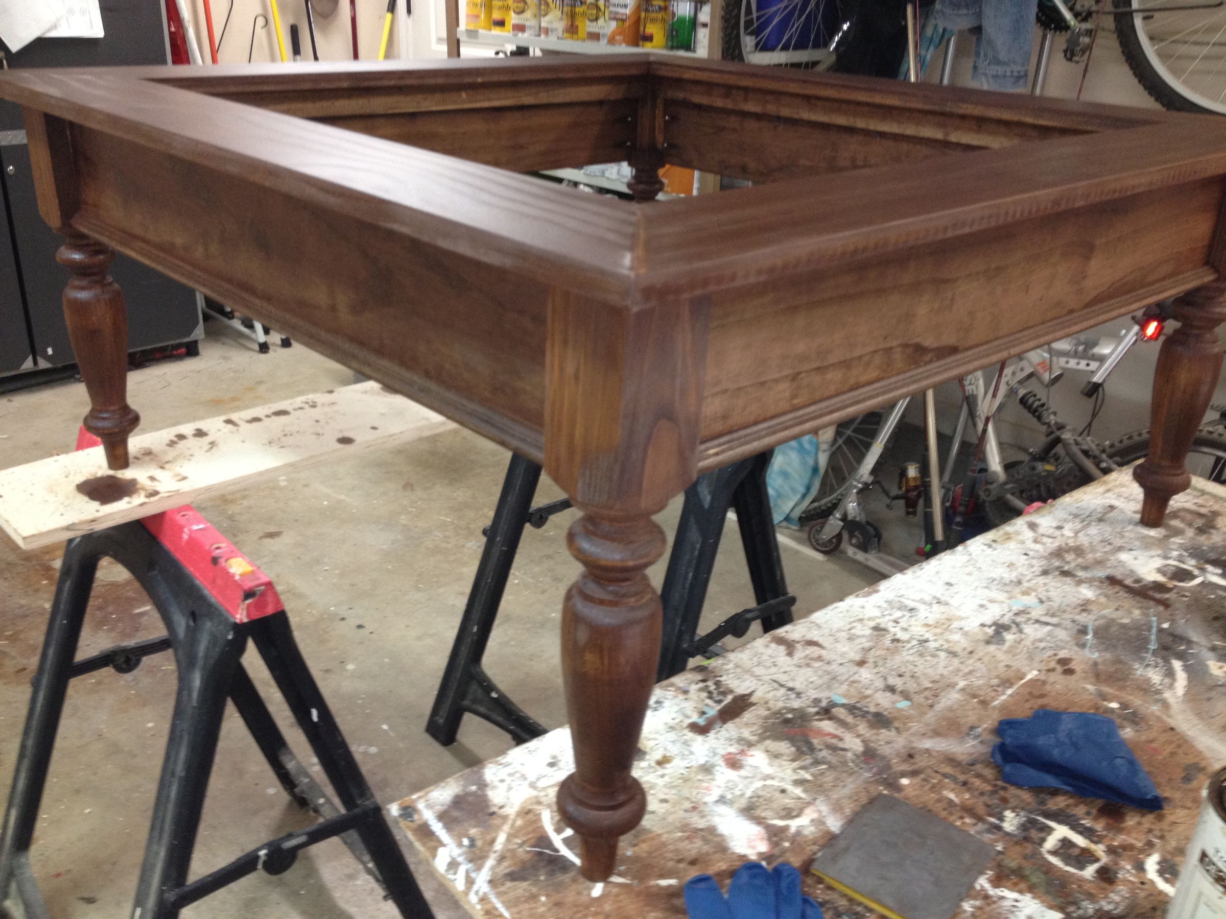 How to Build Glass Top Shadow Box Coffee Table : 5 Steps (with Pictures ...