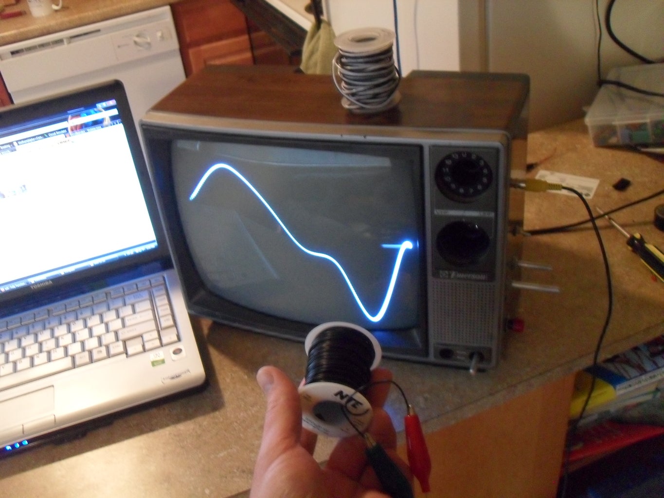 Fully Functional Television Oscilloscope 8 Steps With Pictures