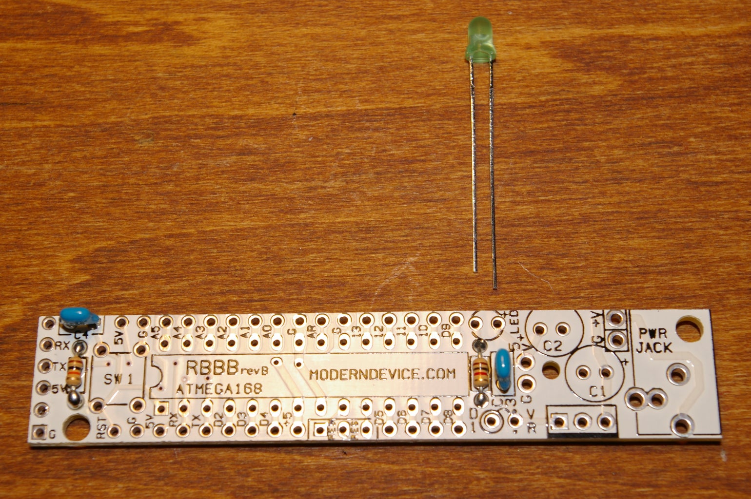 Assembling The Really Bare Bones Board Rbbb Arduino Clone Updated 16 Steps Instructables