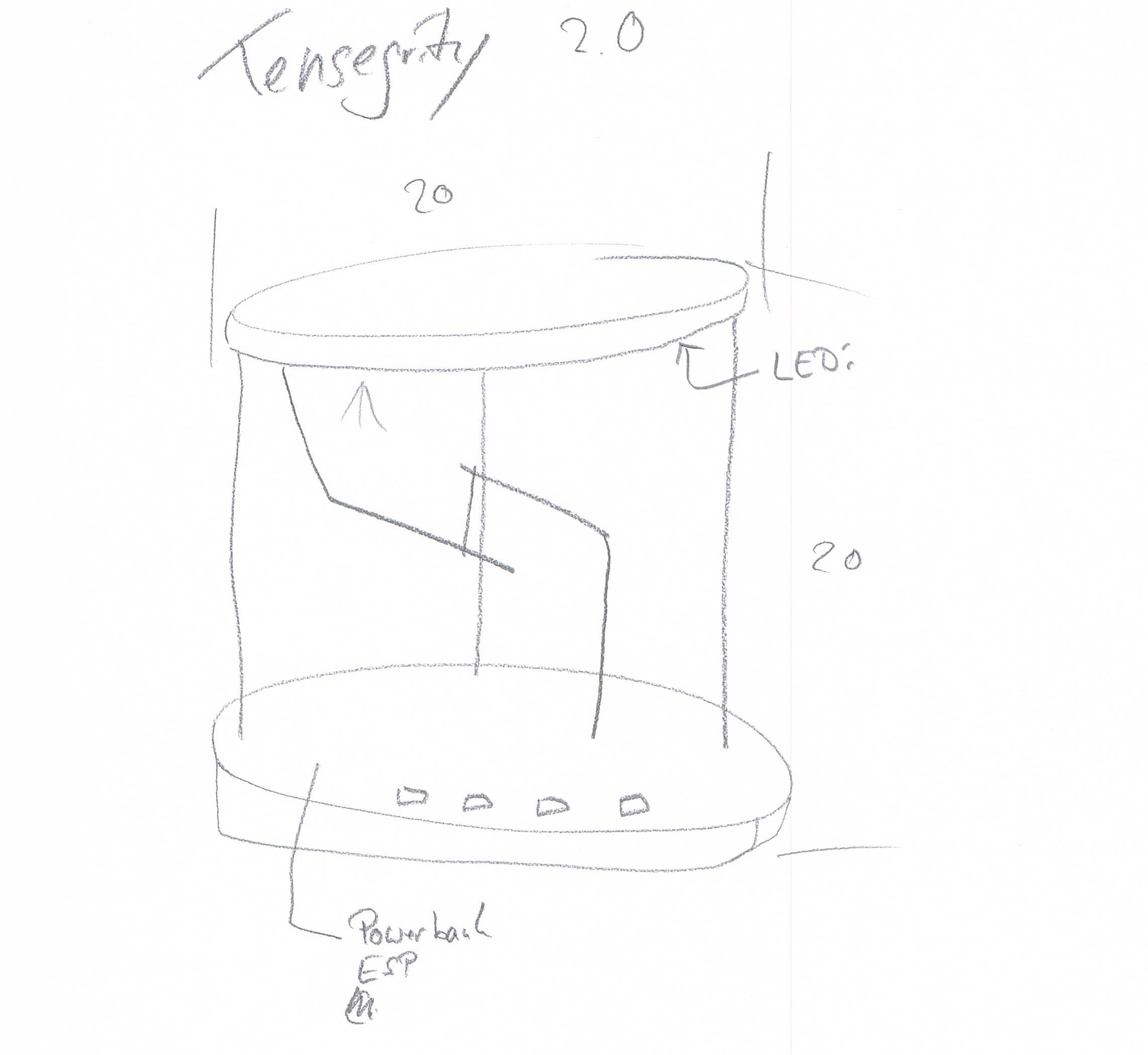 Modern Tensegrity Lamp : 14 Steps (with Pictures) - Instructables