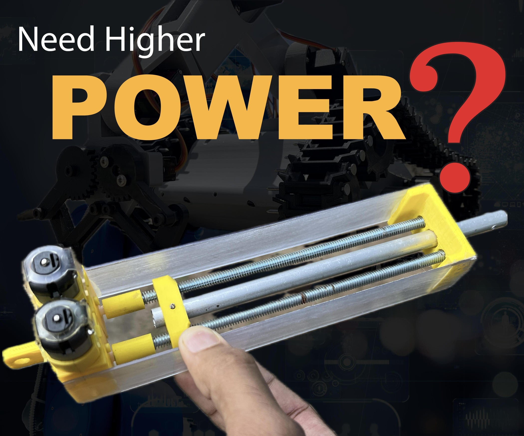 High Powerful Linear Actuator : 7 Steps - Instructables