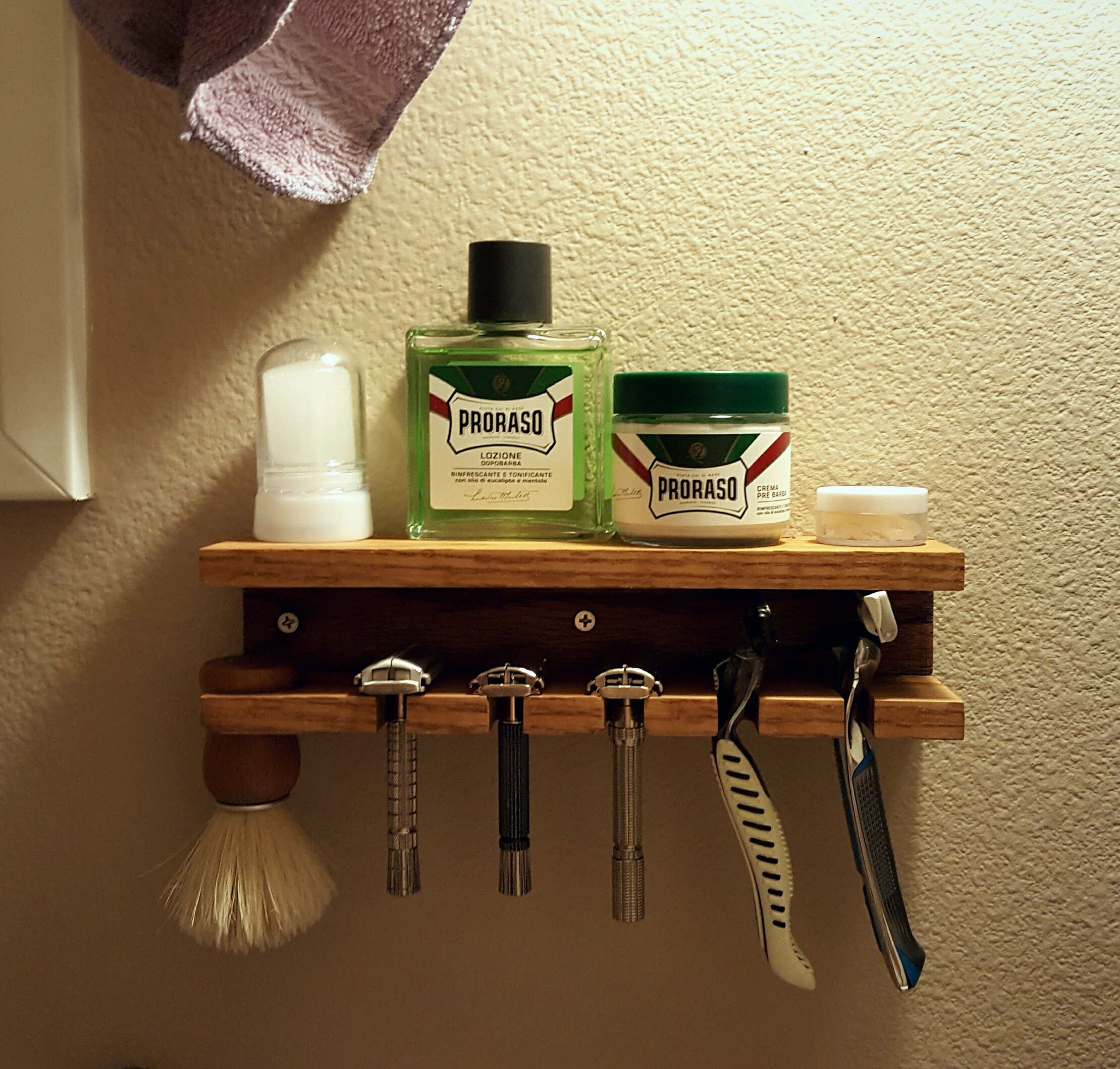 Shaving Kit Shelf : 6 Steps (with Pictures) - Instructables