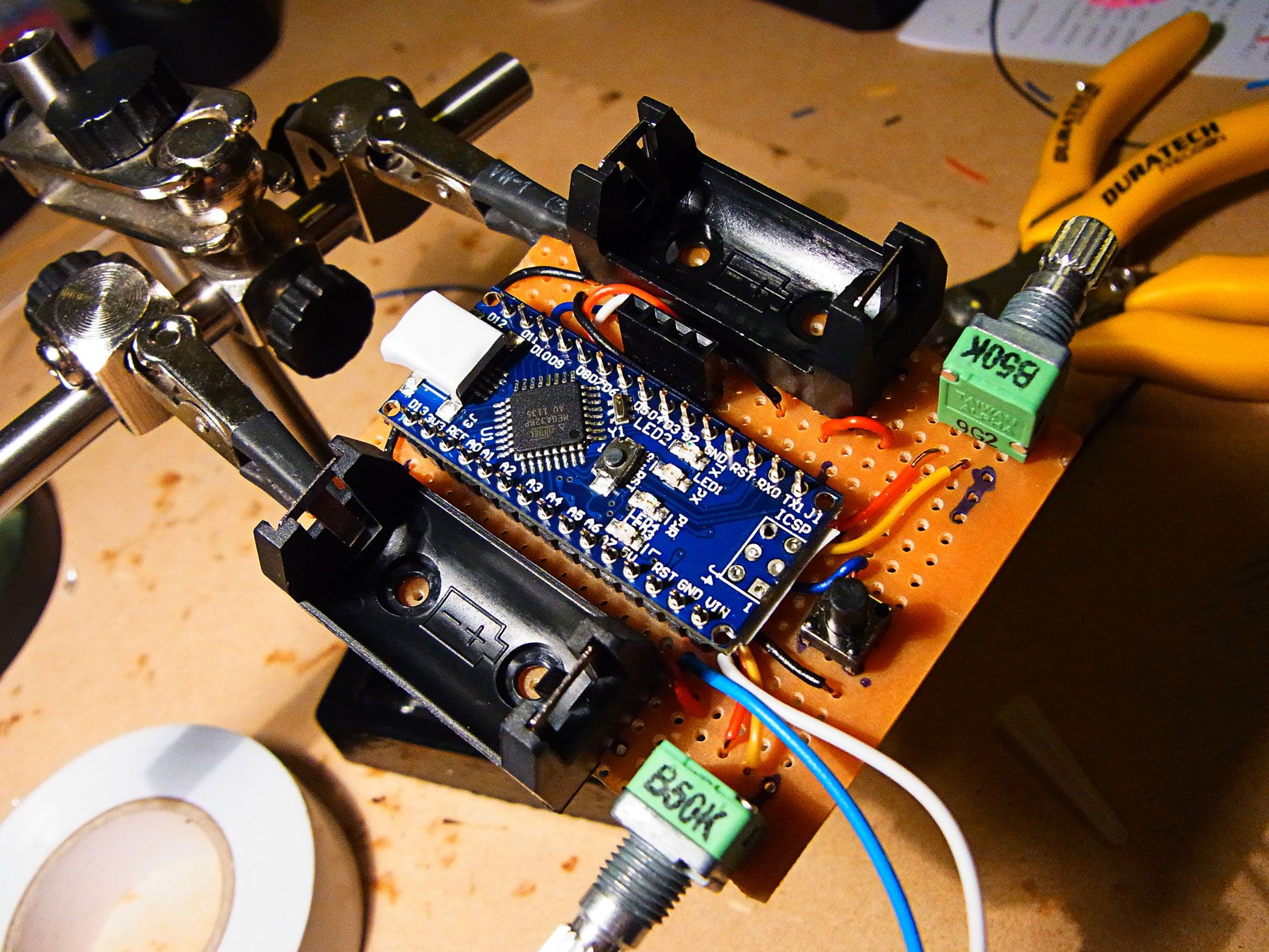 Haptic Proximity Module (HPM) for Low Vision Users : 9 Steps (with ...