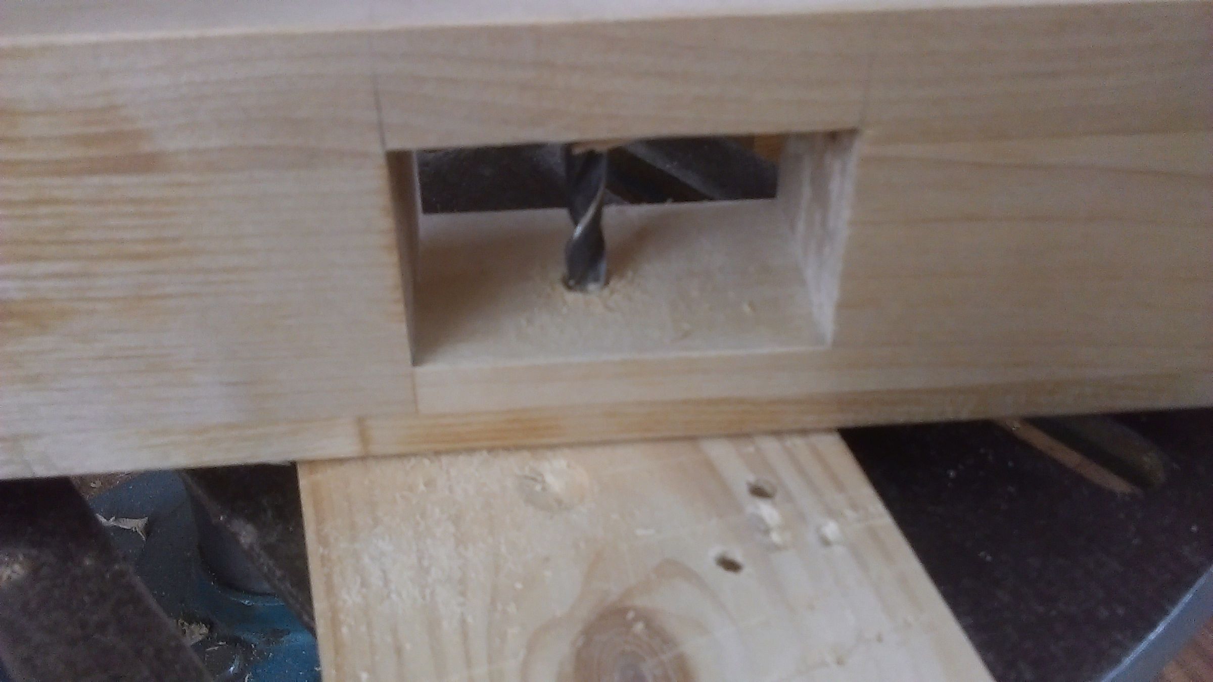 How to Draw Bore a Mortise and Tenon Joint : 3 Steps (with Pictures ...