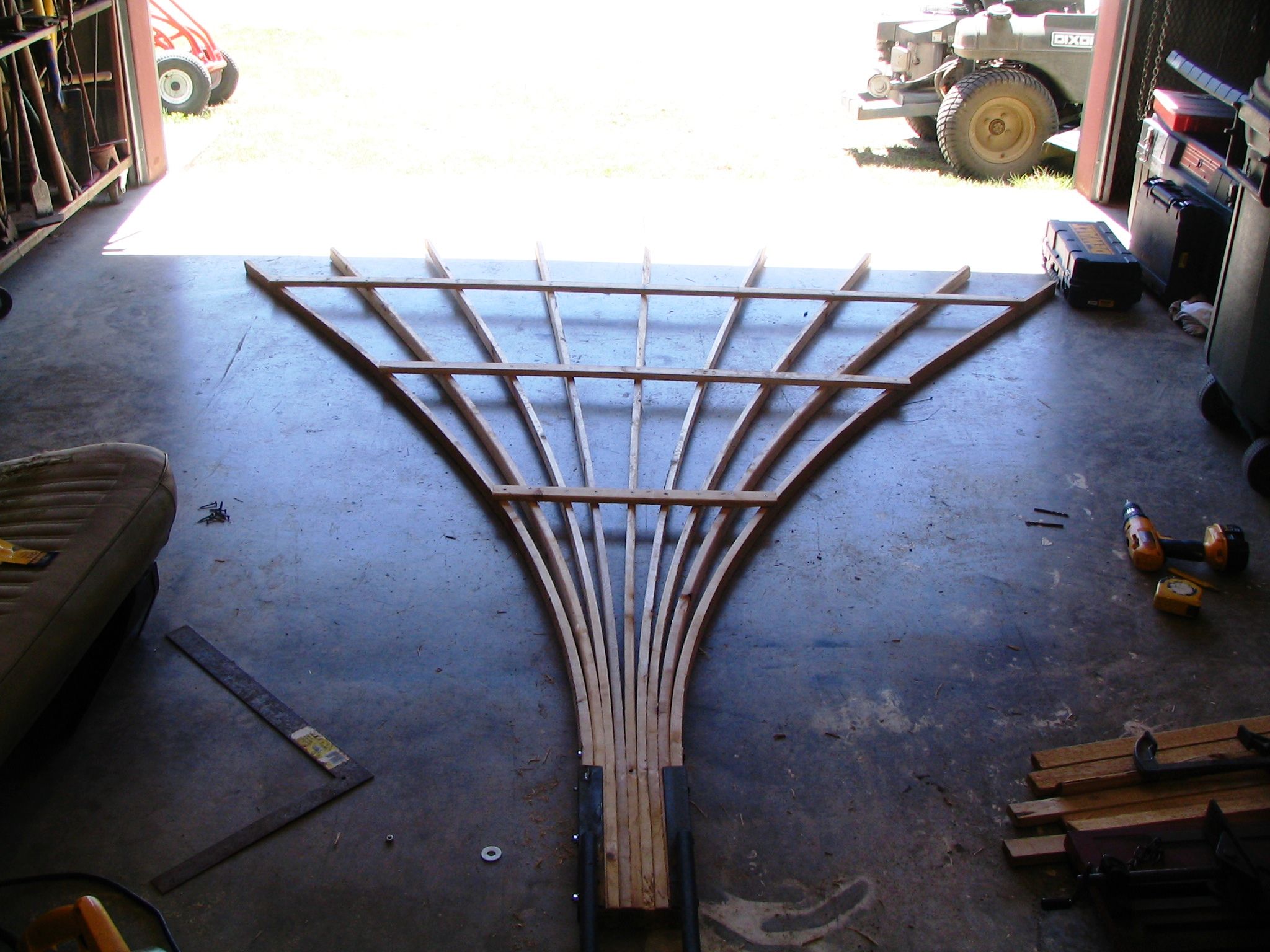 10' Cedar Fan Trellis : 6 Steps - Instructables