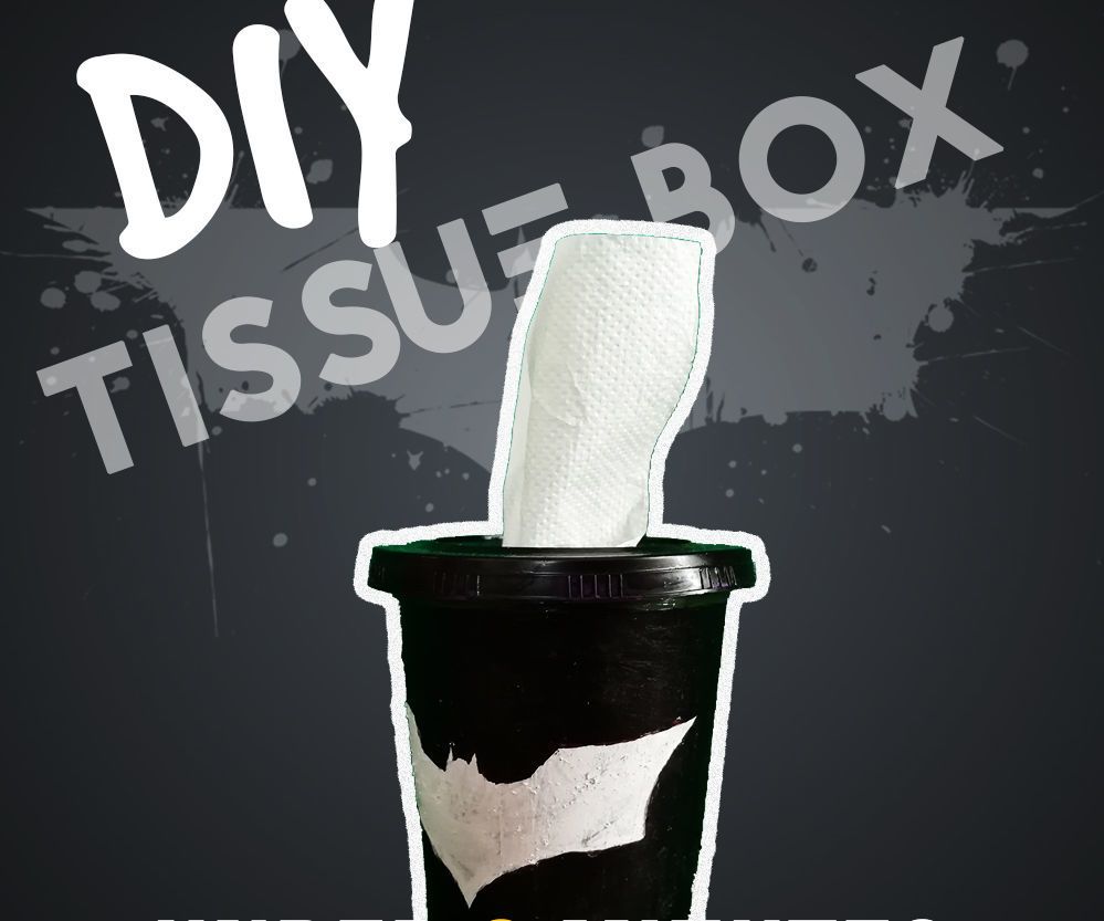DIY Batman Tissue Box Under 3 Minutes! : 3 Steps - Instructables