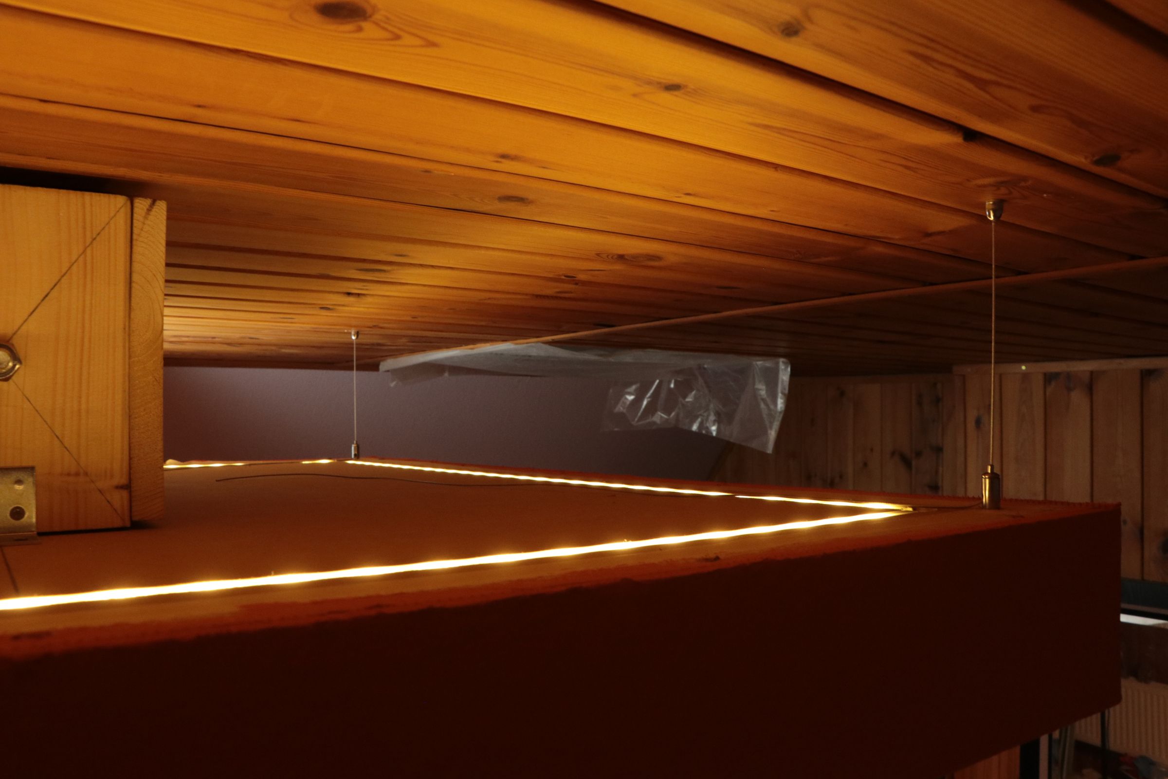 Make Your Own Modern LED Ceiling Lamp : 4 Steps - Instructables