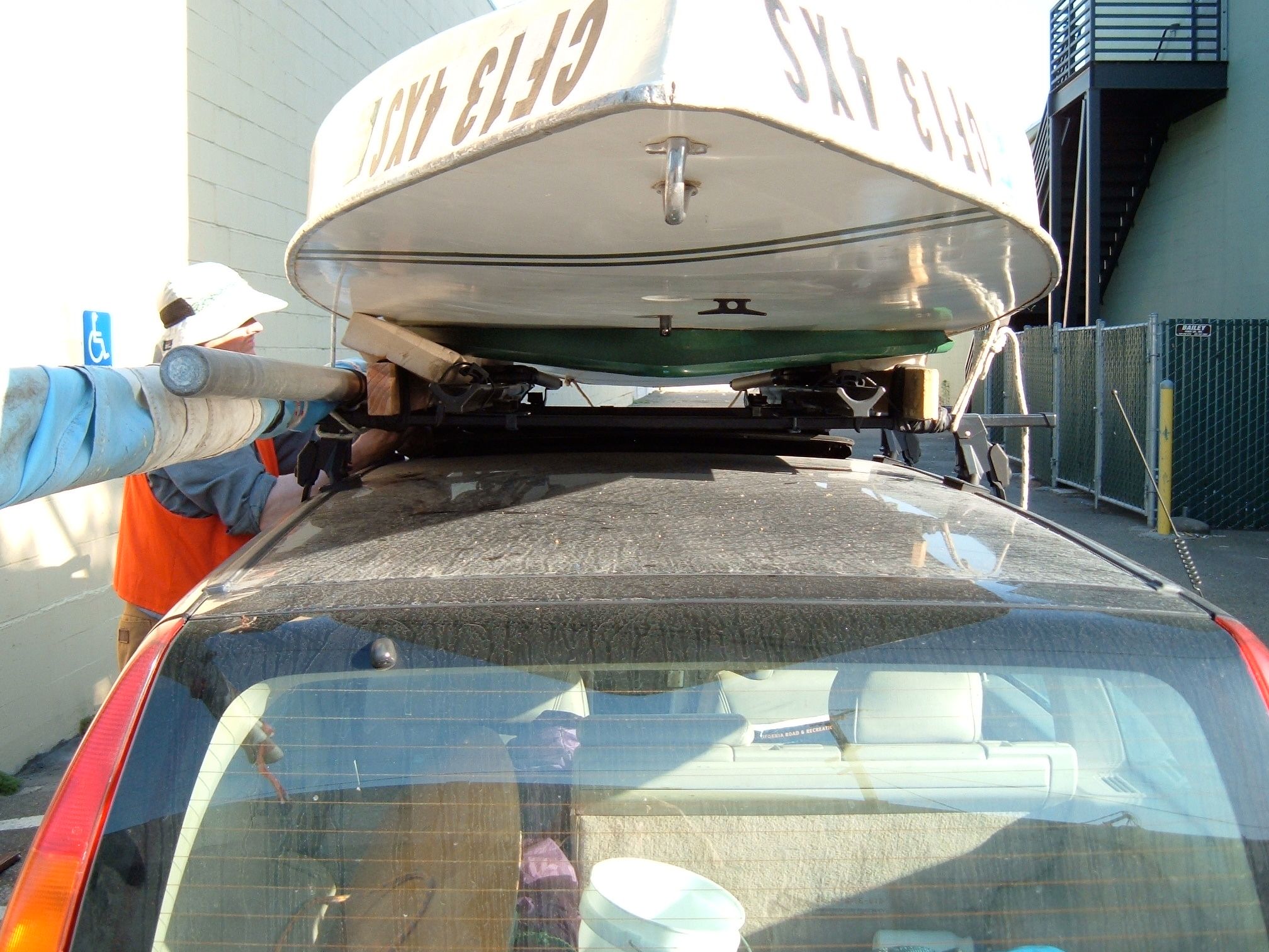 Modify Your Bike Rack to Carry a Sunfish or Other Boat : 5 Steps ...
