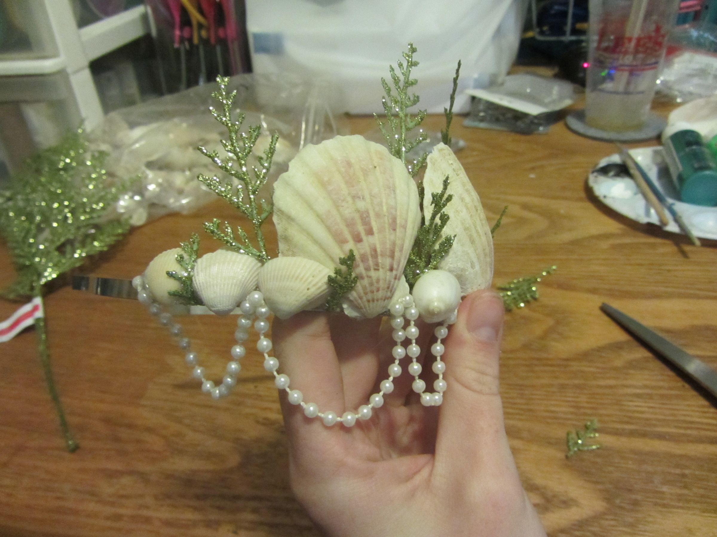 DIY Simple Mermaid Shell Crown : 7 Steps (with Pictures) - Instructables