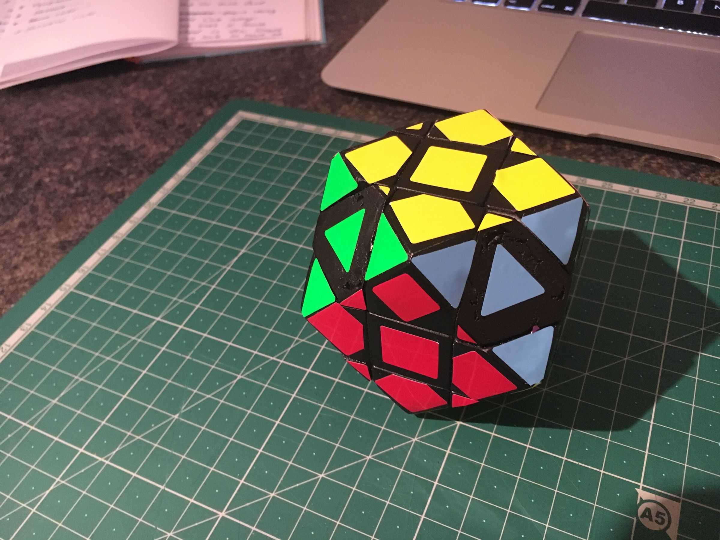 How to Make a Rubik's Cube-Octahedron : 7 Steps (with Pictures ...
