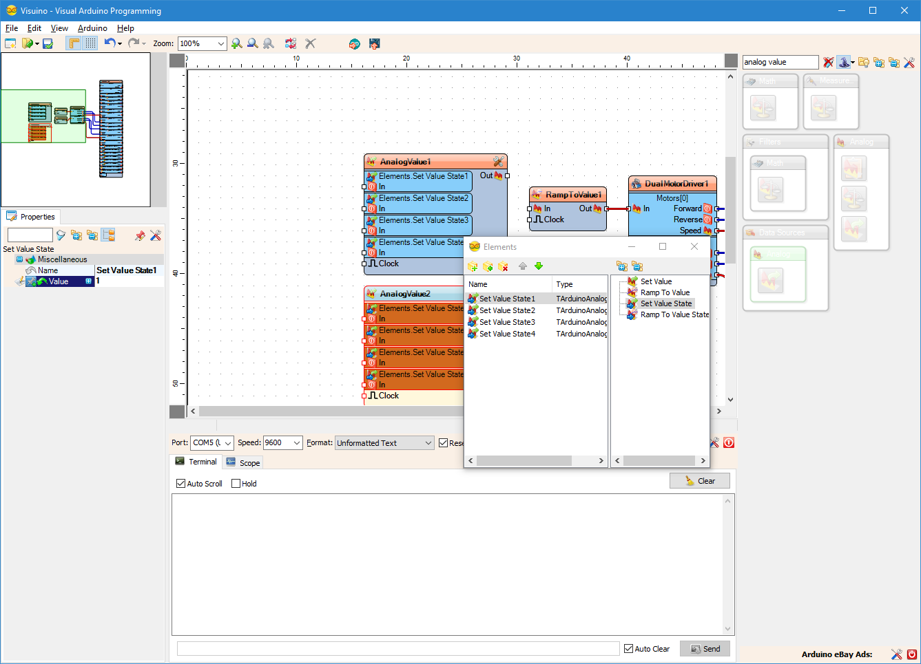 Program Infrared Remote Controlled Arduino Smart Car Robot With Visuino ...