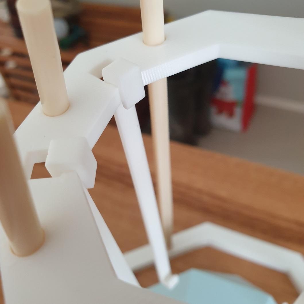 Recycled Chopsticks Flower/plant Stand : 7 Steps (with Pictures ...