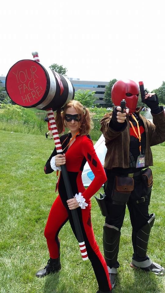Green Deadpool Cosplay