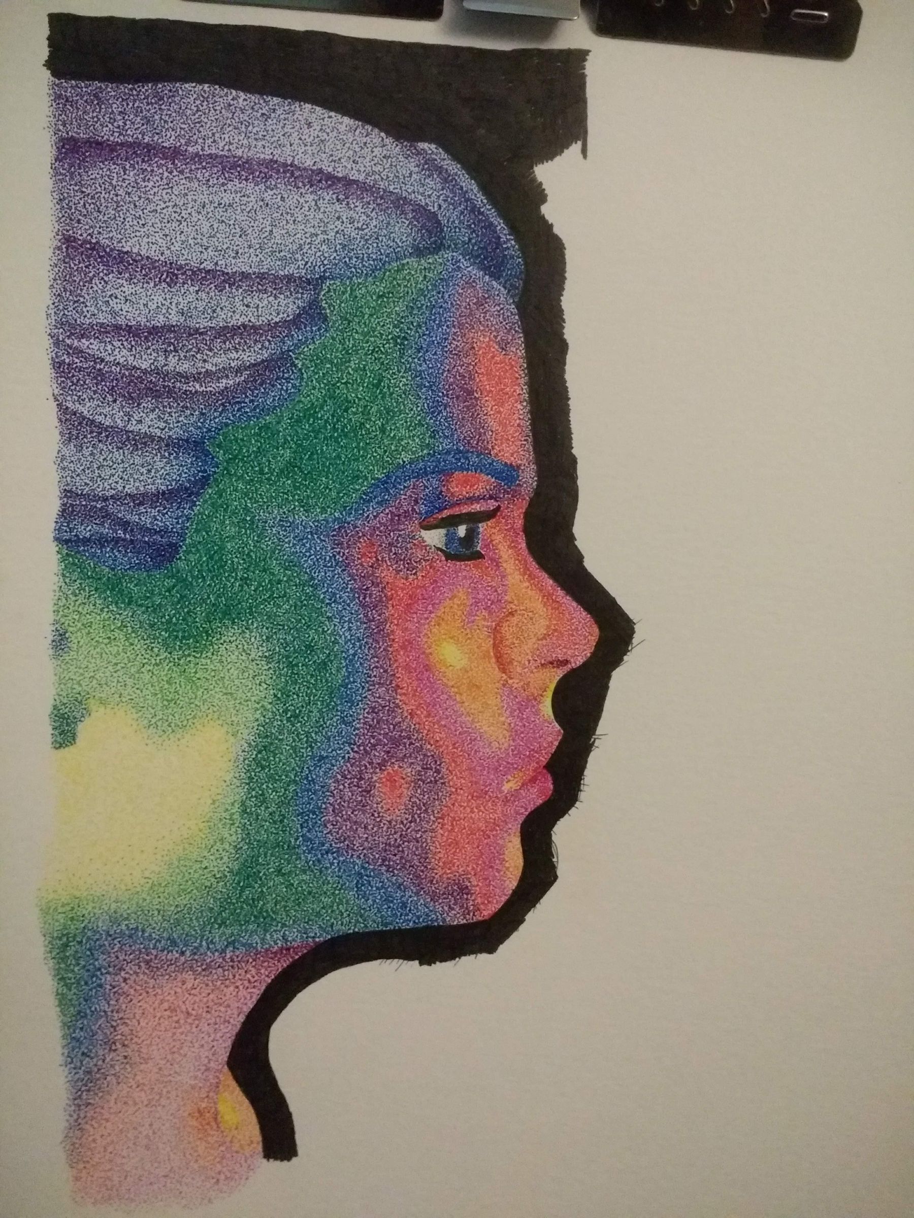 Rainbow Pointillism Portrait : 6 Steps (with Pictures) - Instructables