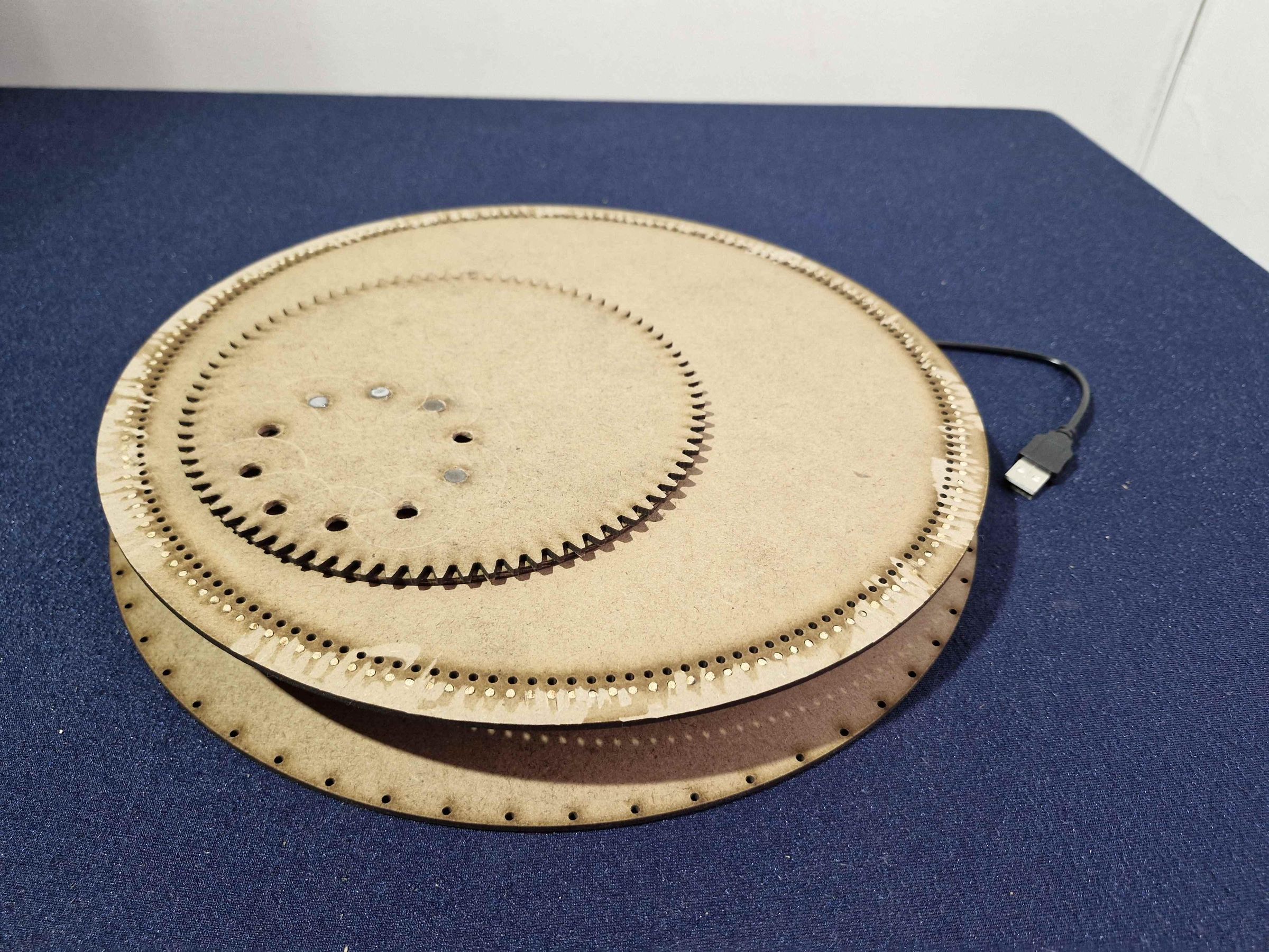 Create a Mesmerizing Kinetic Sand Table With Just One Motor : 21 Steps ...