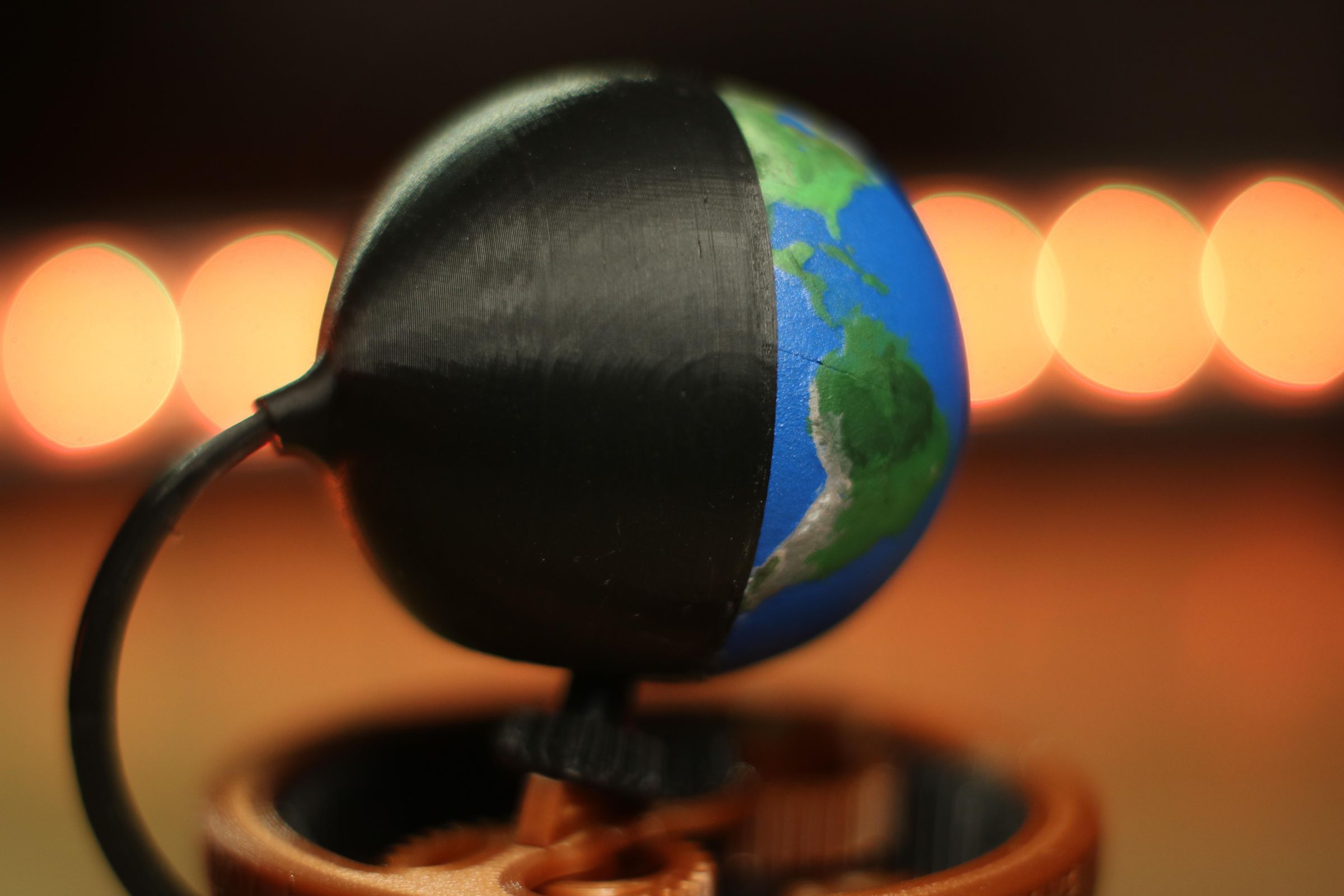 3D Printed Earth Clock : 7 Steps (with Pictures) - Instructables