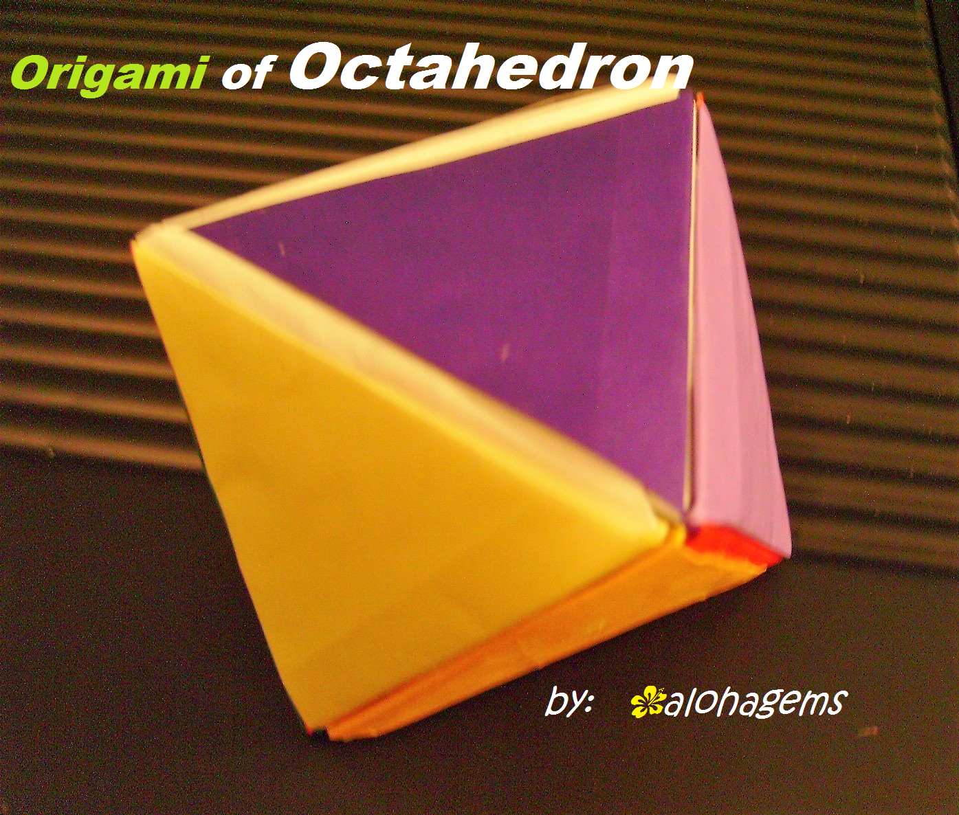 Octahedron Origami