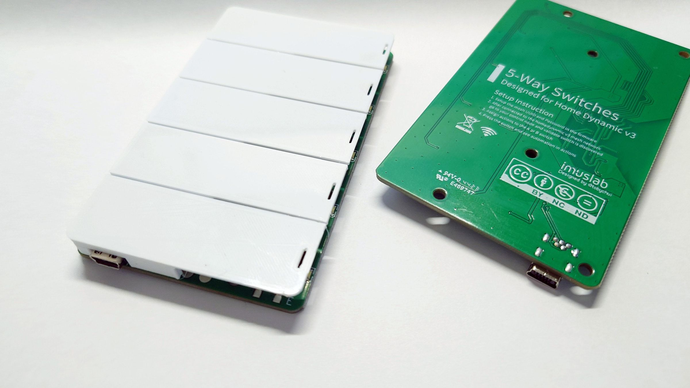 Customizable 5 Buttons WiFi Smart Home Switch (Arduino Compatible + Open Source!) : 7 Steps ...